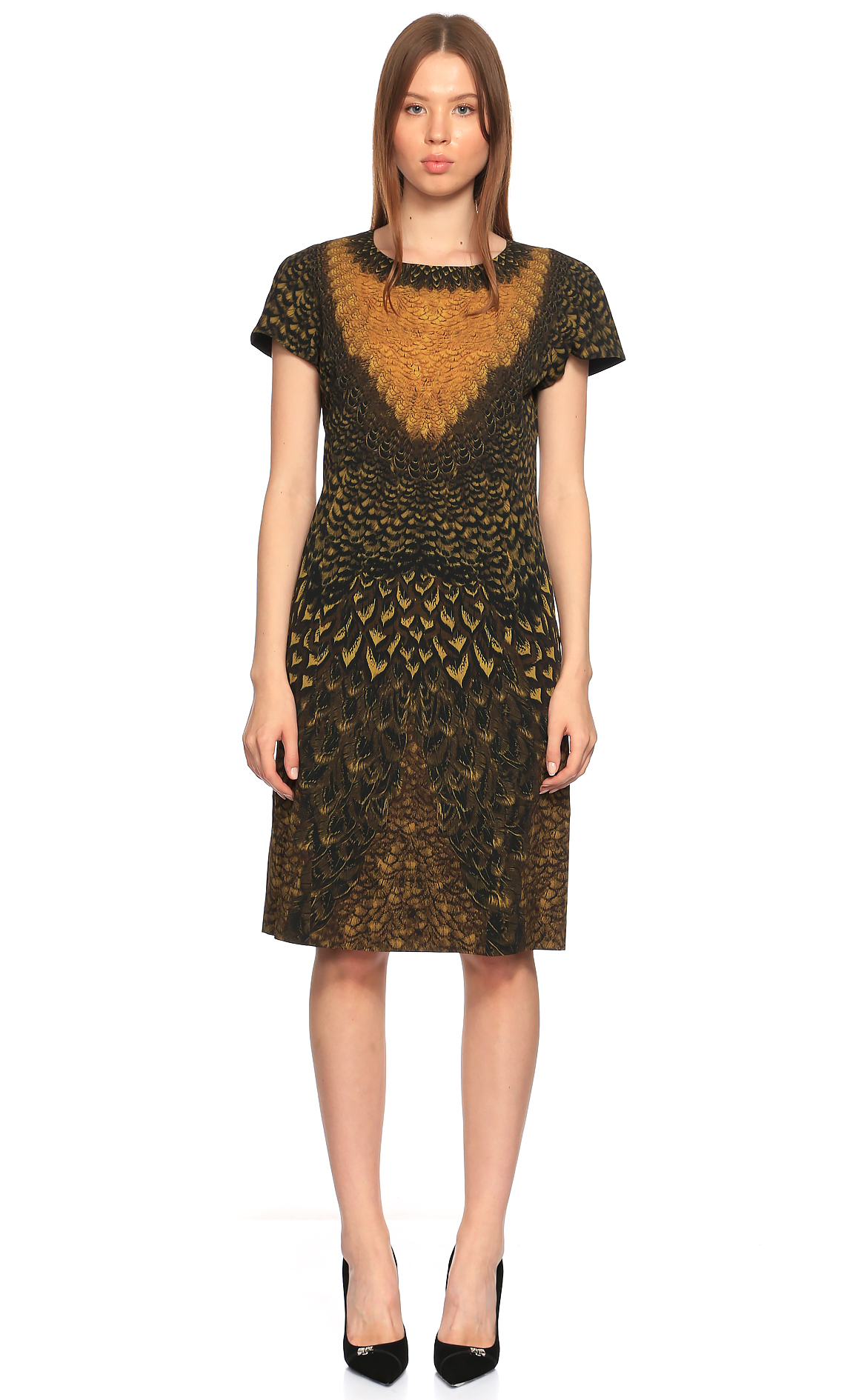 Alberta Ferretti -Alberta Ferretti  Yeşil Elbise