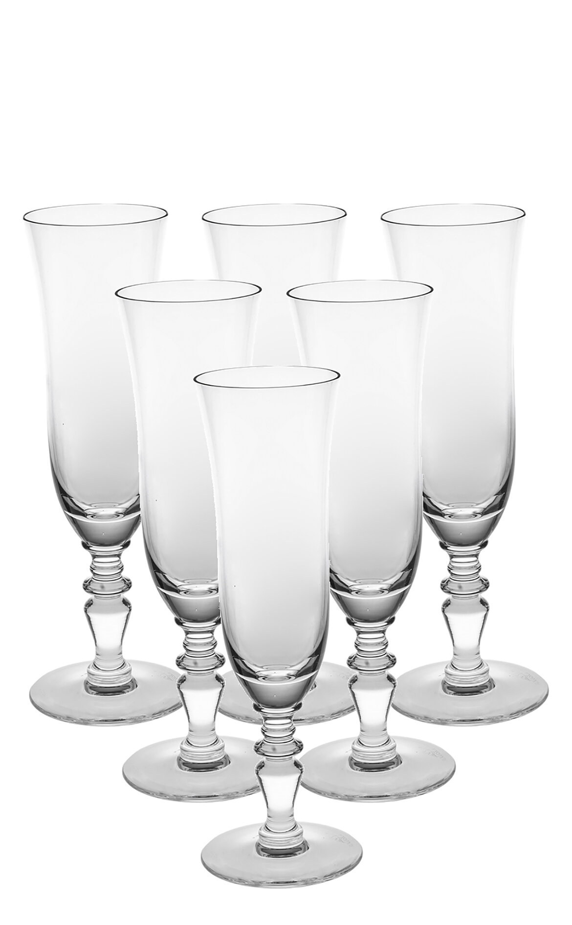 Rogaska-Rogaska Standart 6'lı Şampanya Kadehi Seti
