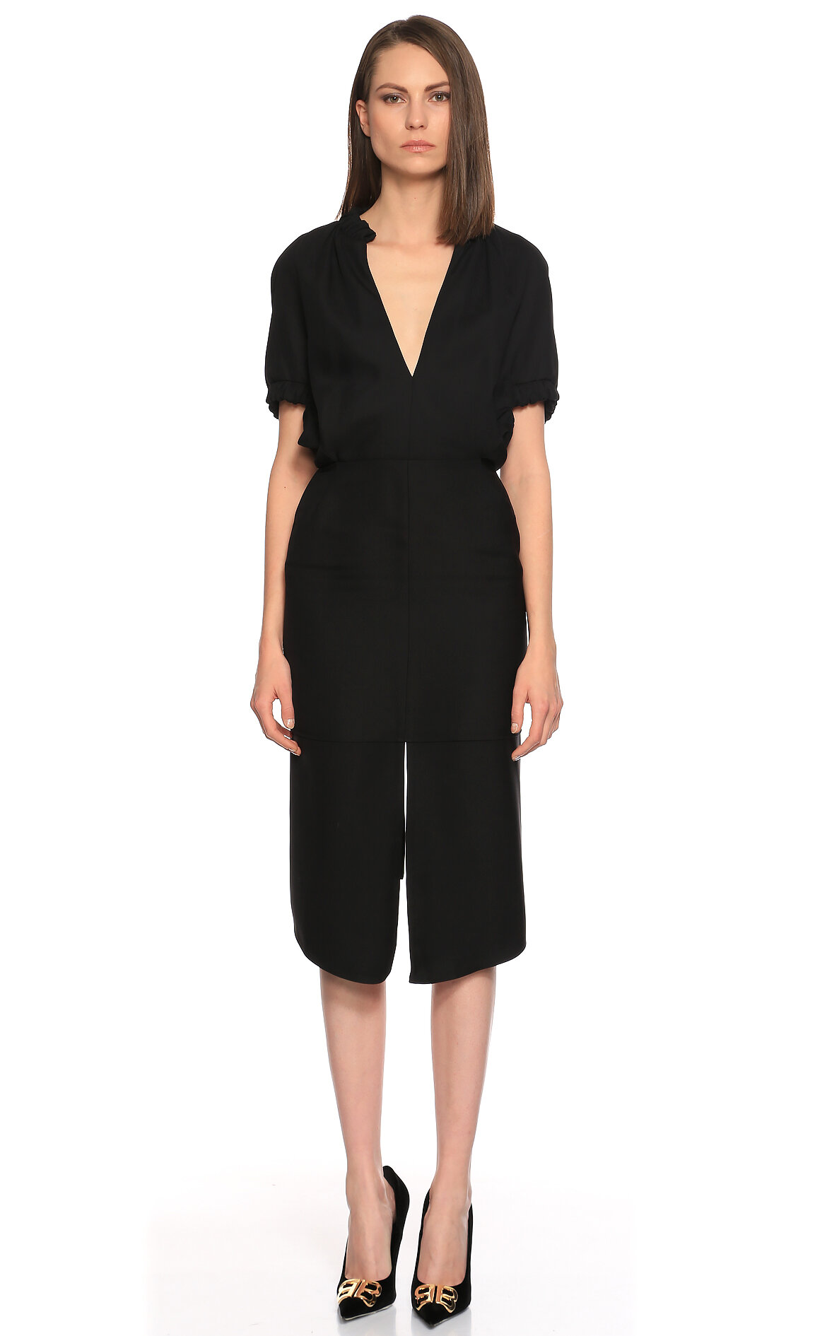 Victoria Beckham-Victoria Beckham Siyah Elbise