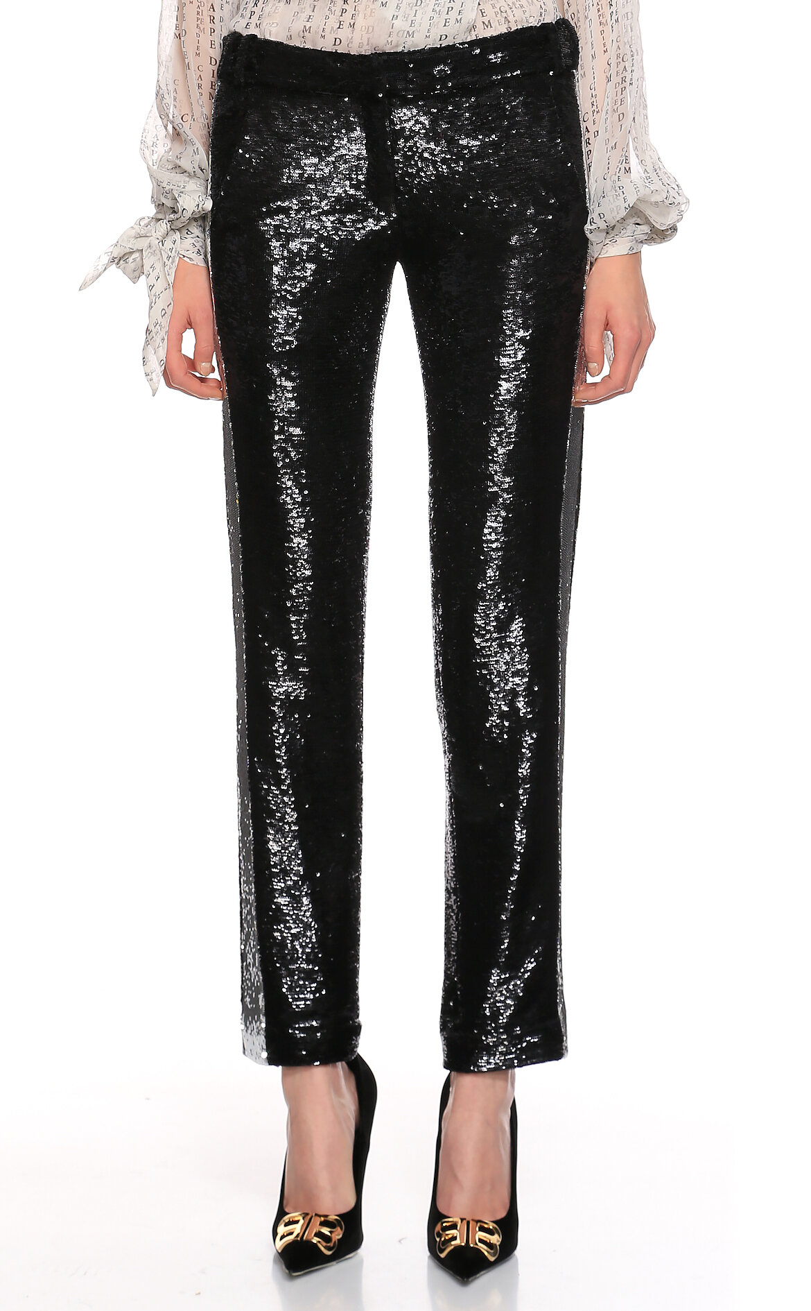 Balmain-Balmain Siyah Pantolon