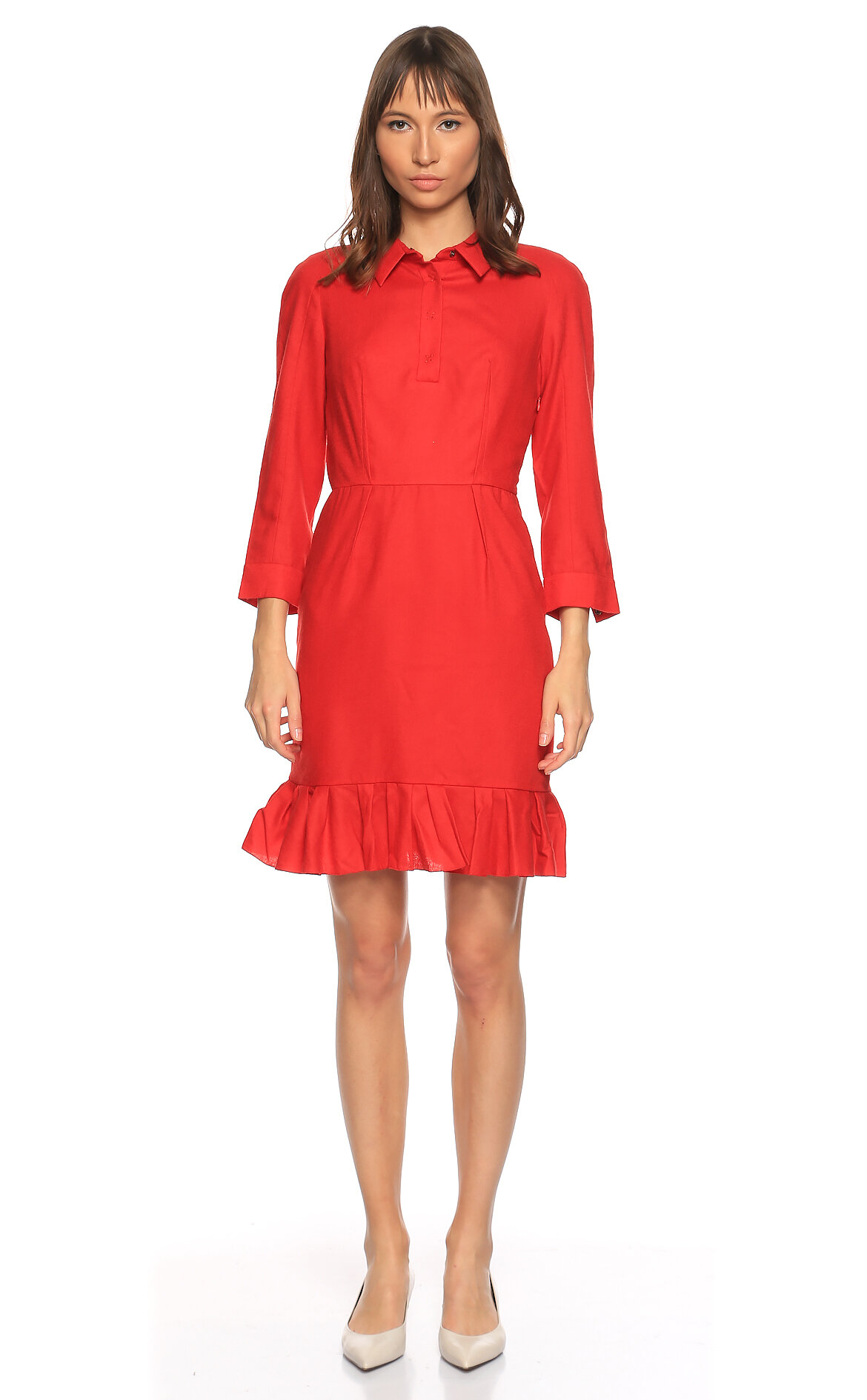 Paule Ka-Paule Ka Mini Kırmızı Elbise