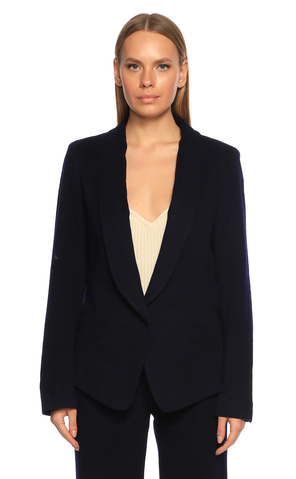 Nicole Farhi-Nicole Farhi Lacivert Ceket