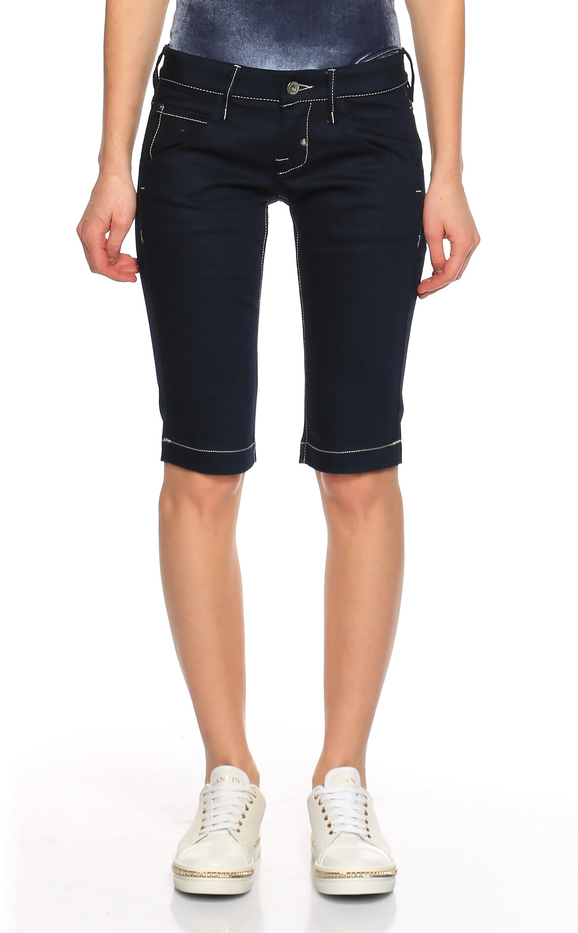Fornarina Jeans-Fornarina Jeans Lacivert Jean Pantolon