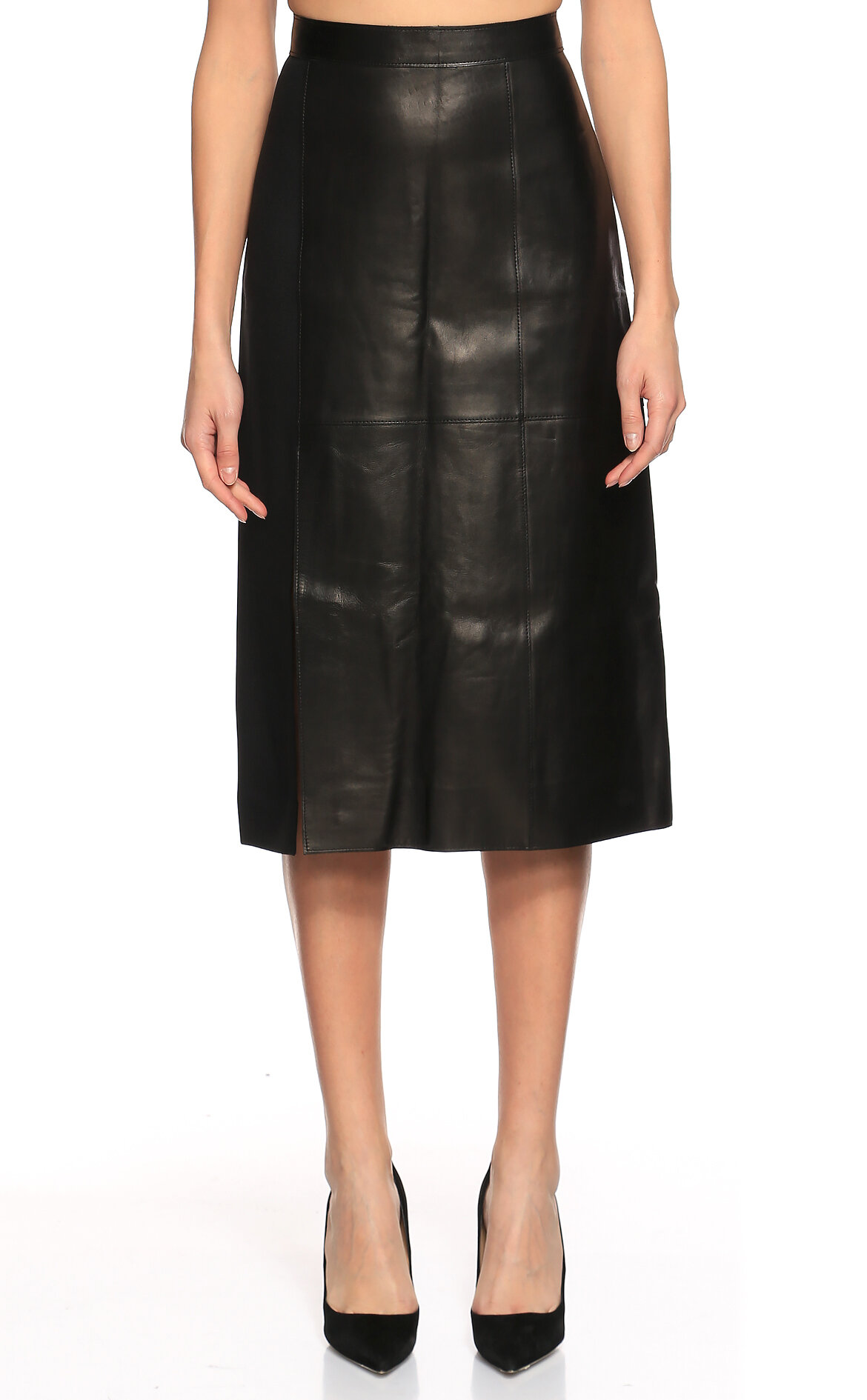 Jason Wu-Jason Wu Siyah Deri Etek