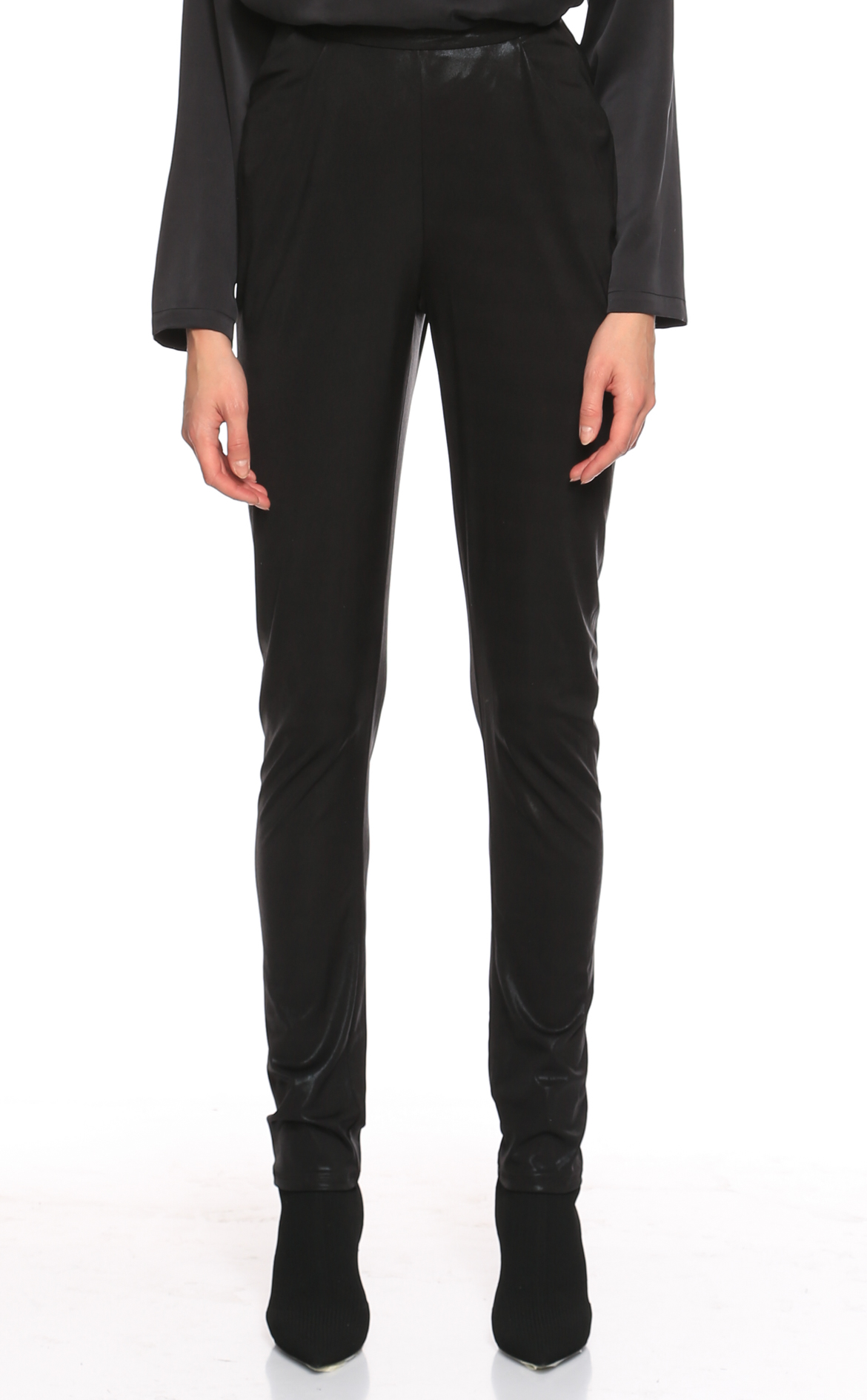 Catherine Malandrino-Catherine Malandrino Şalvar Kesim Siyah Pantolon