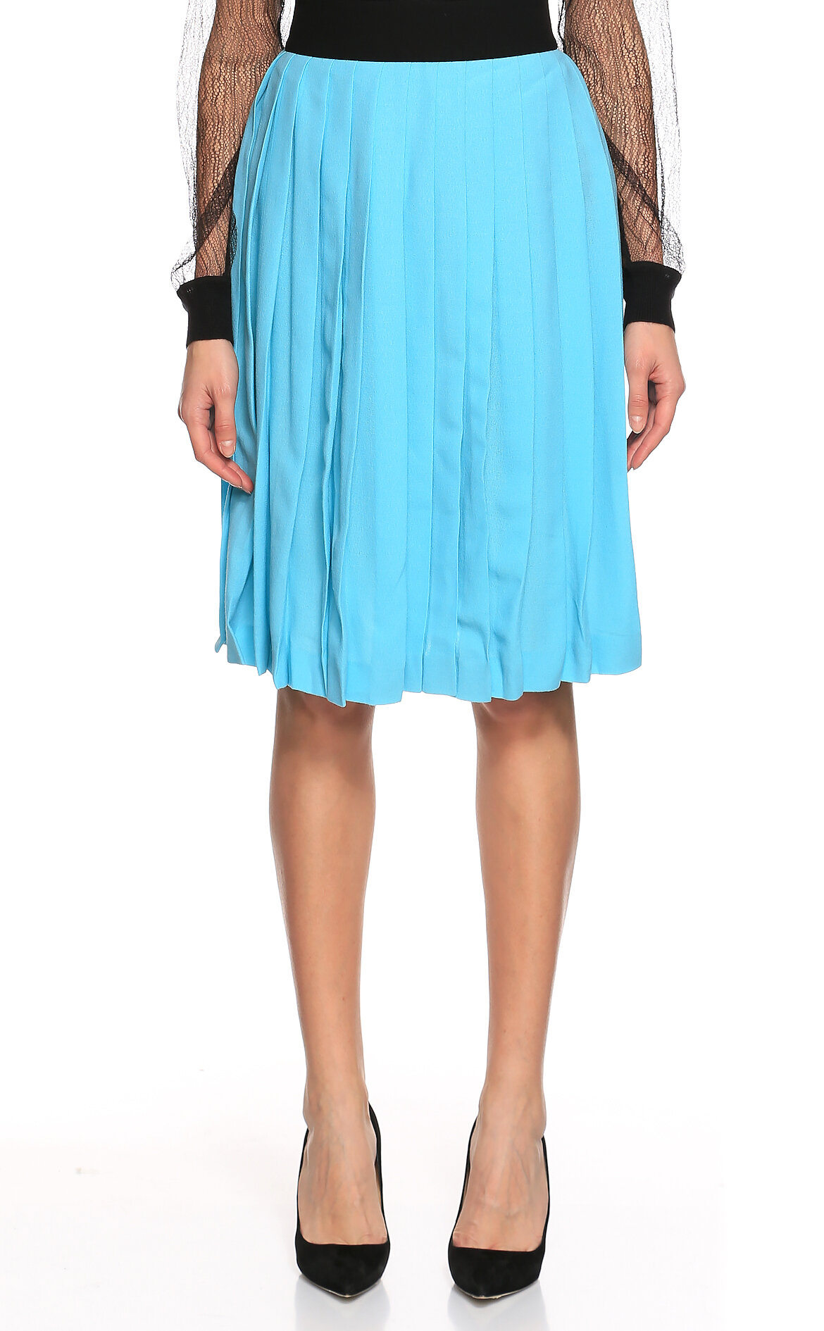 Fausto Puglisi-Fausto Puglisi Turkuaz Etek