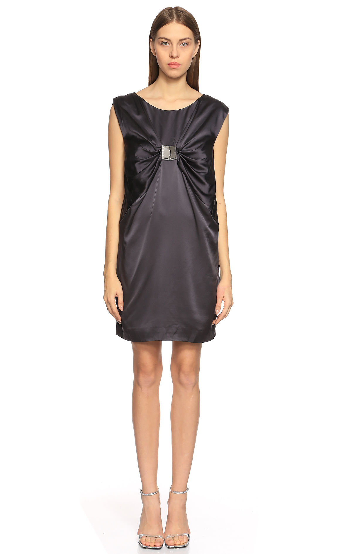 Victor & Rolf-Victor & Rolf Sate Gri Elbise