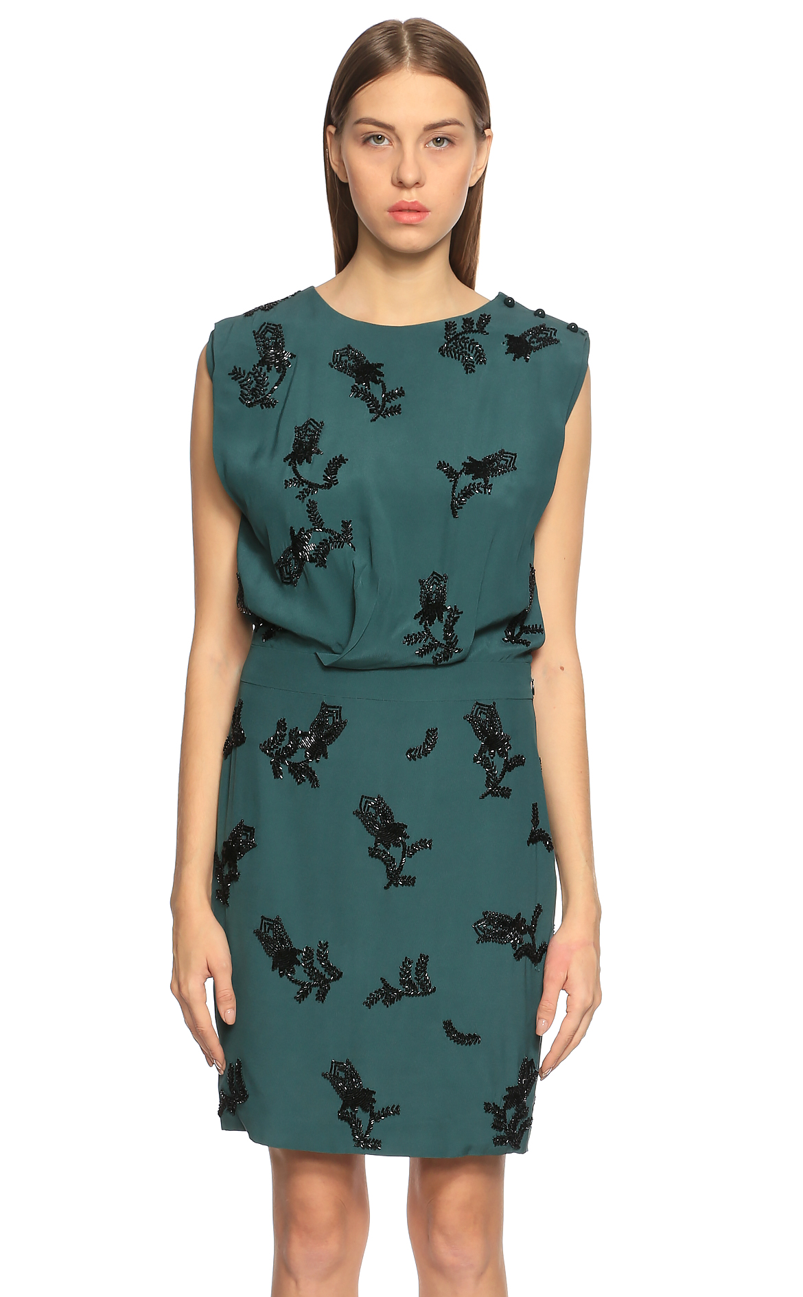 Victor & Rolf-Victor & Rolf Yeşil Elbise