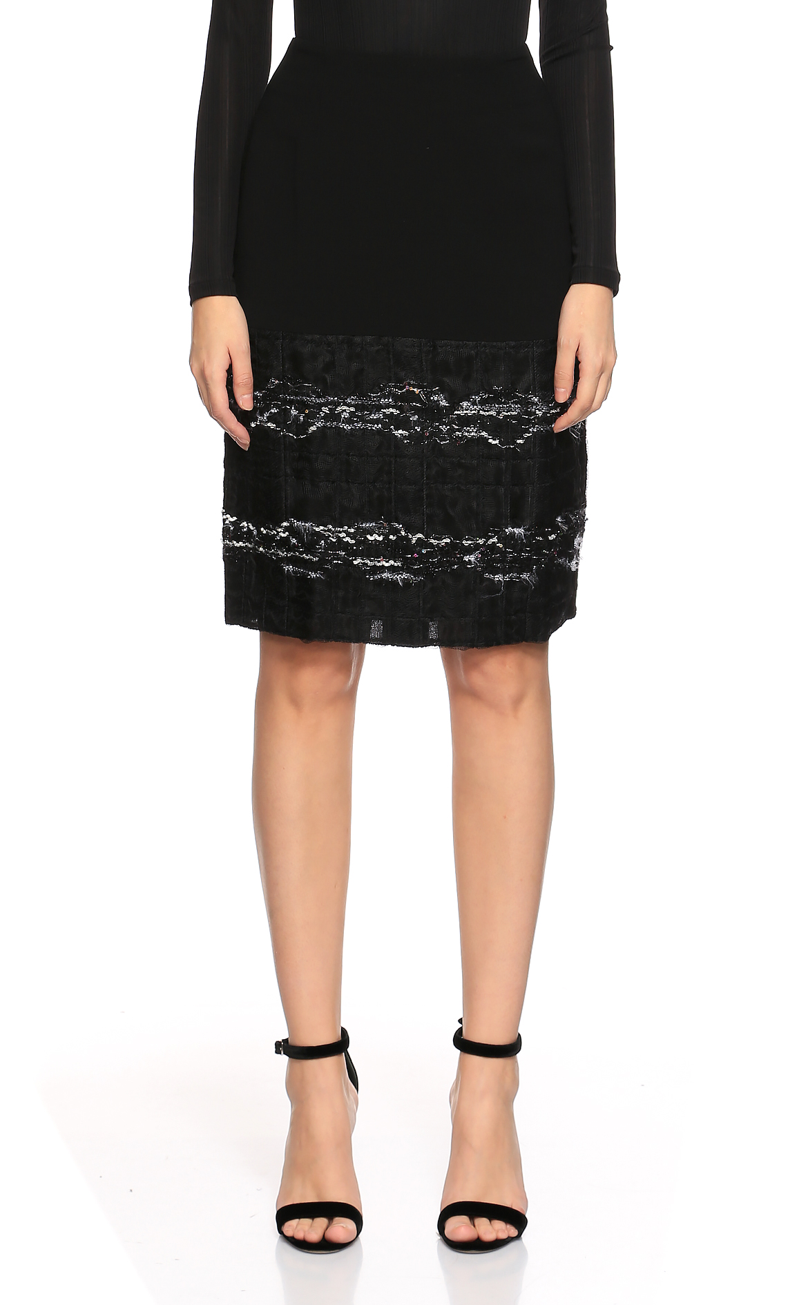 Prabal Gurung-Prabal Gurung Siyah Etek