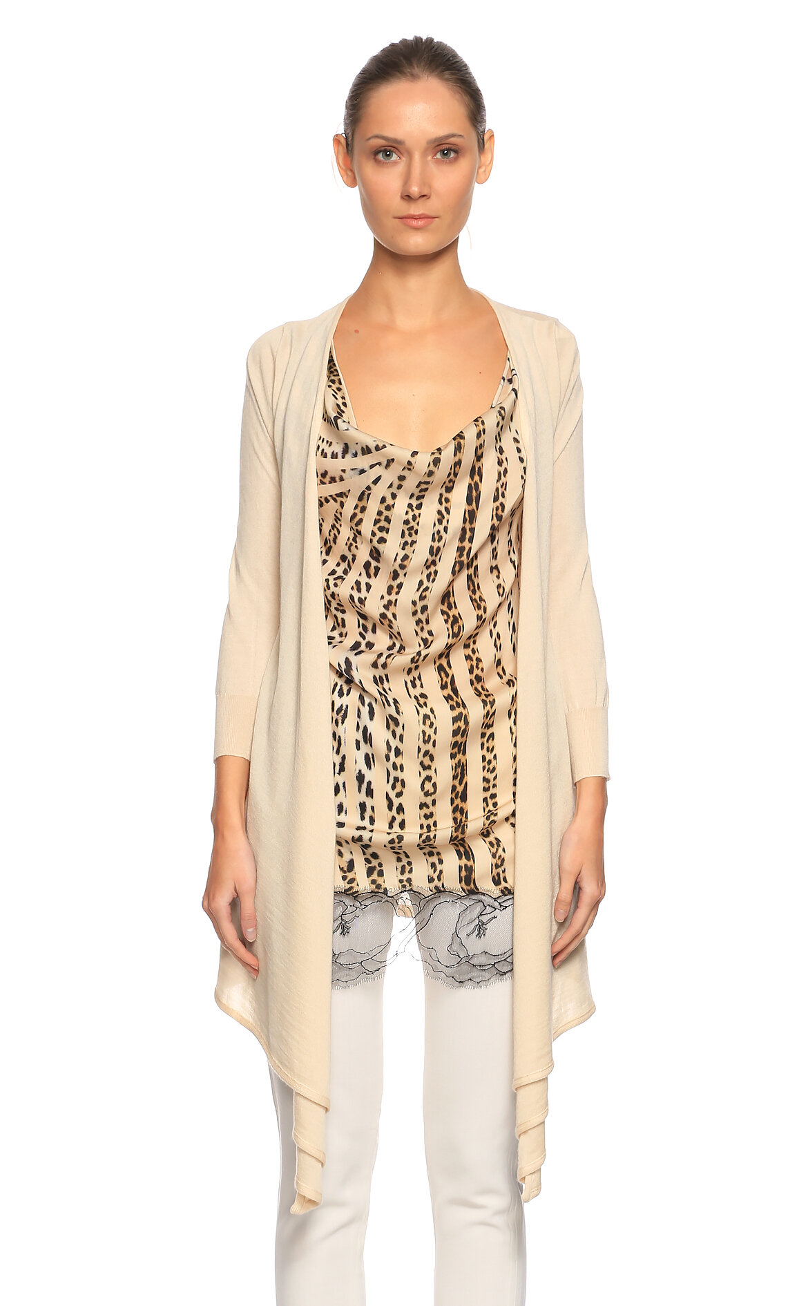 Blumarine-Blumarine Bej Bluz