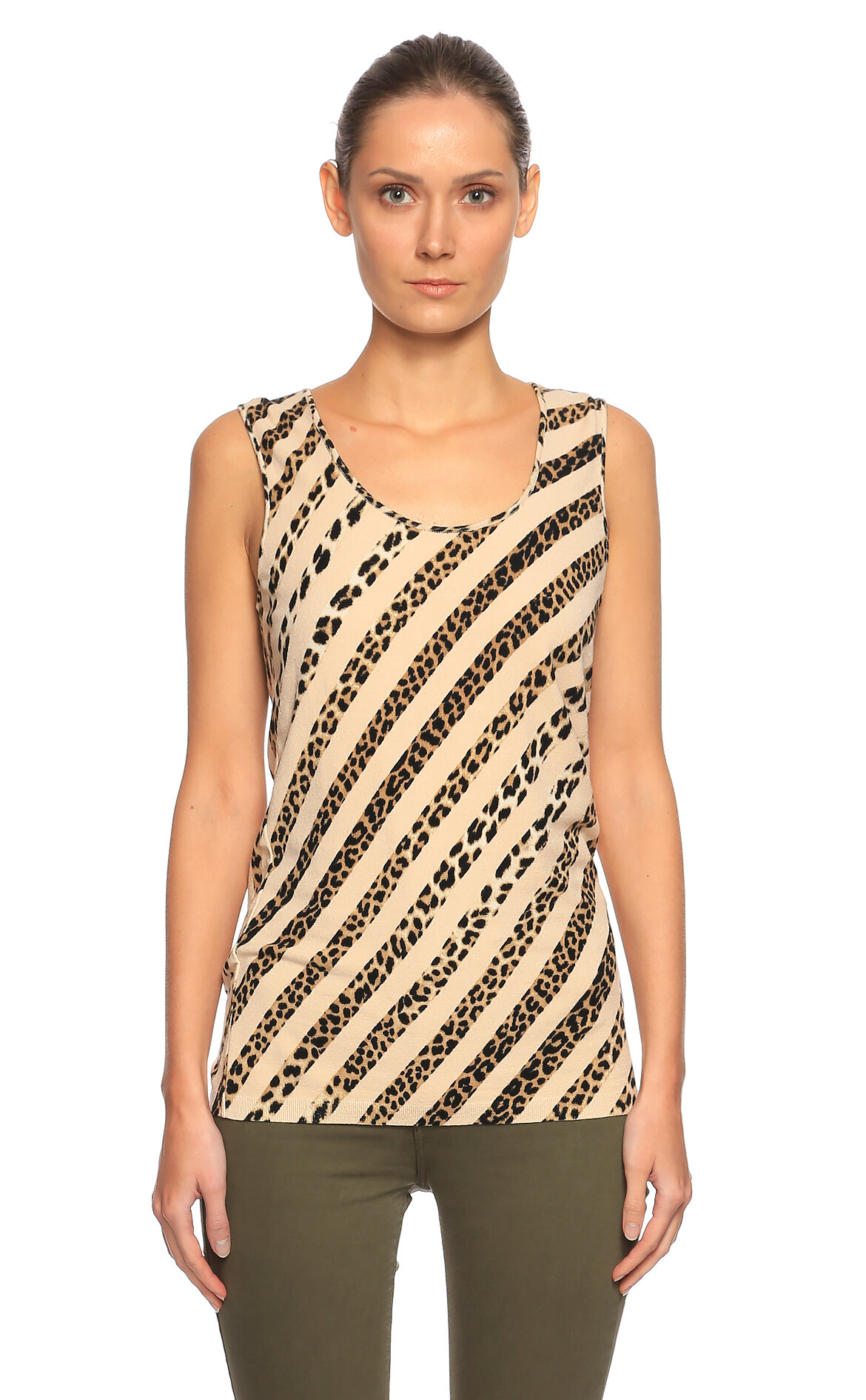 Blumarine-Blumarine Bej Bluz