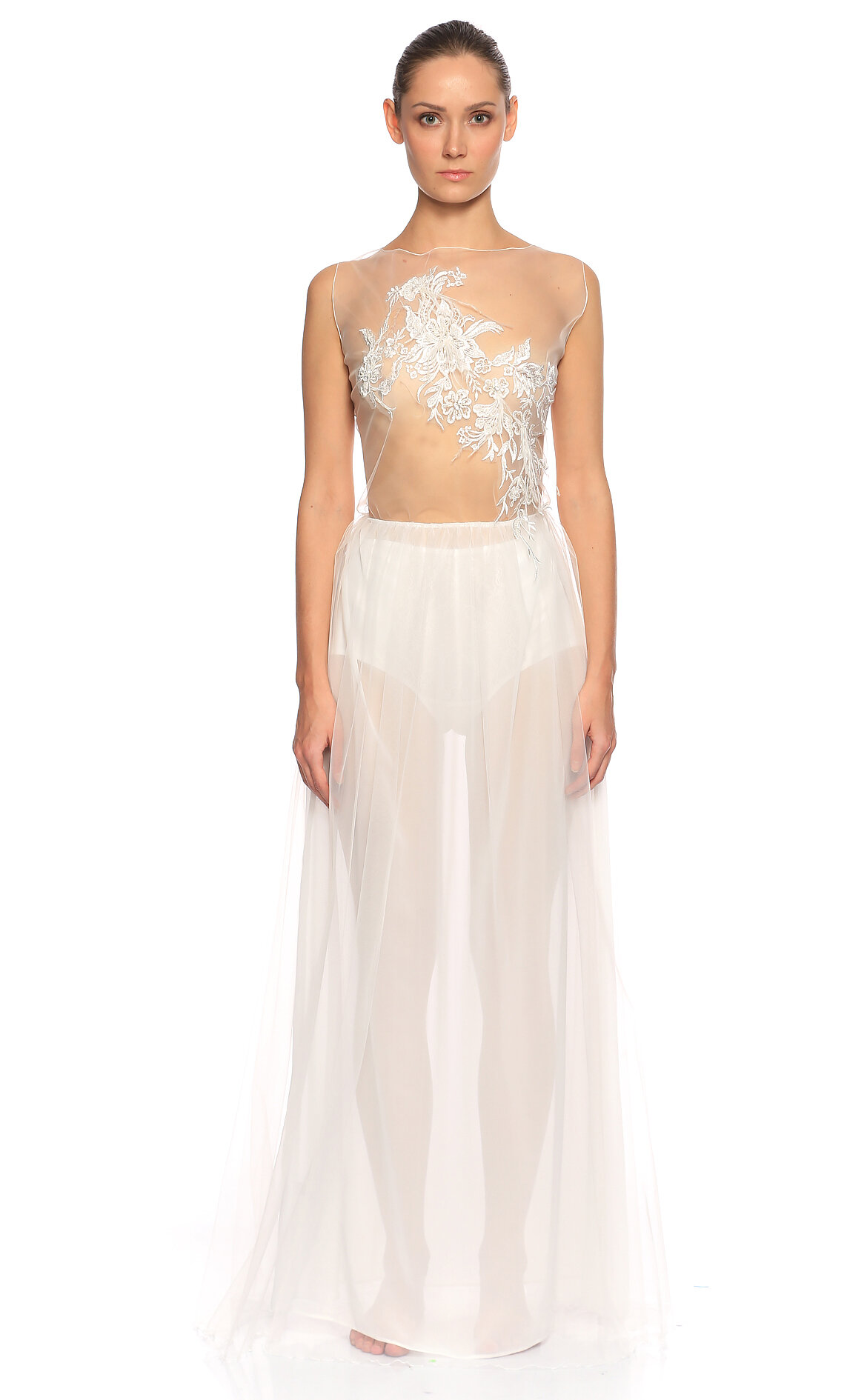 Xintima-Xintima Ekru Elbise