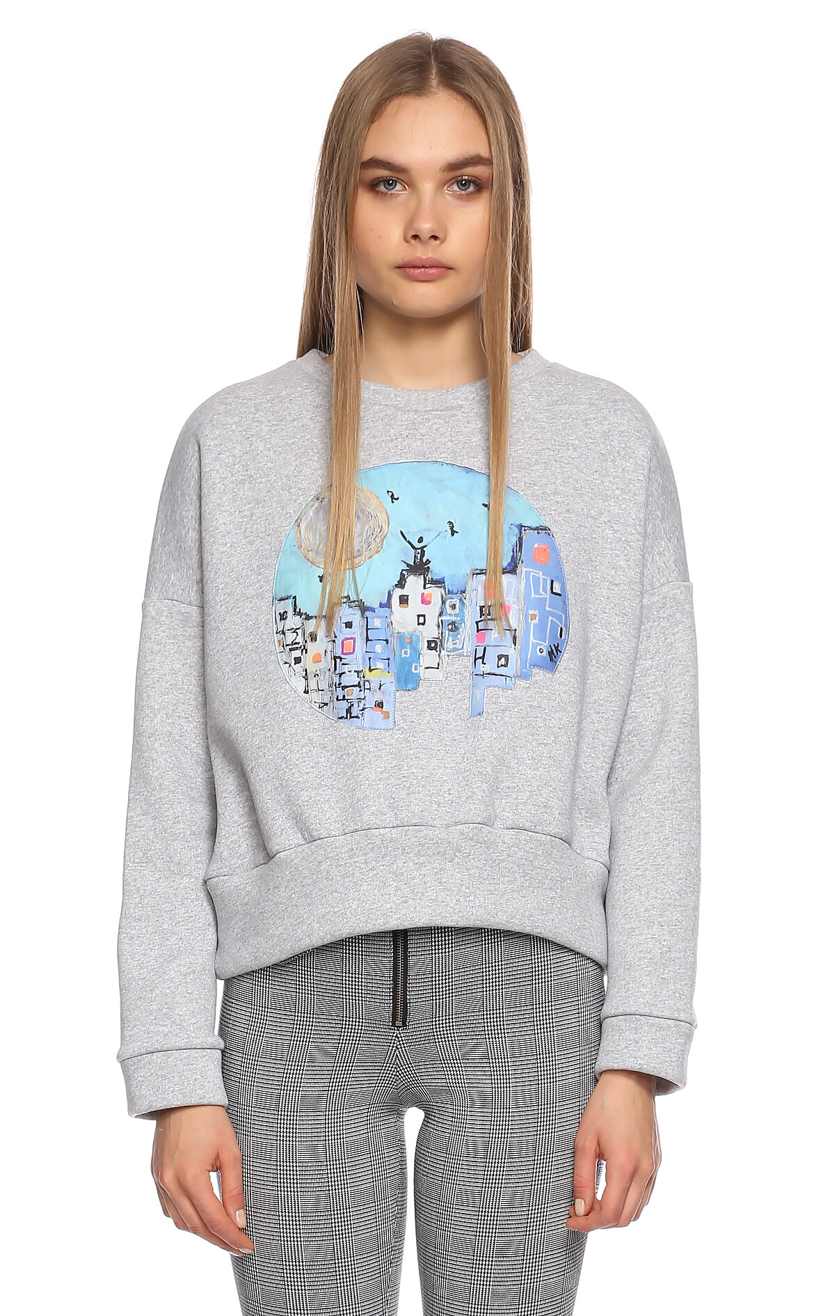 Be Mine-Be Mine Gri Sweatshirt