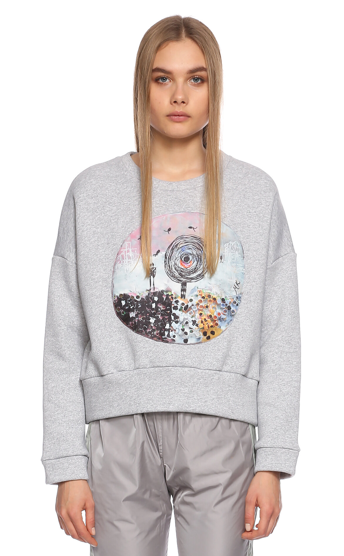 Be Mine-Be Mine Gri Sweatshirt