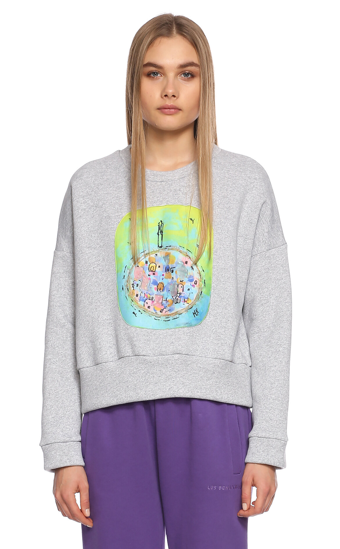 Be Mine-Be Mine Gri Sweatshirt