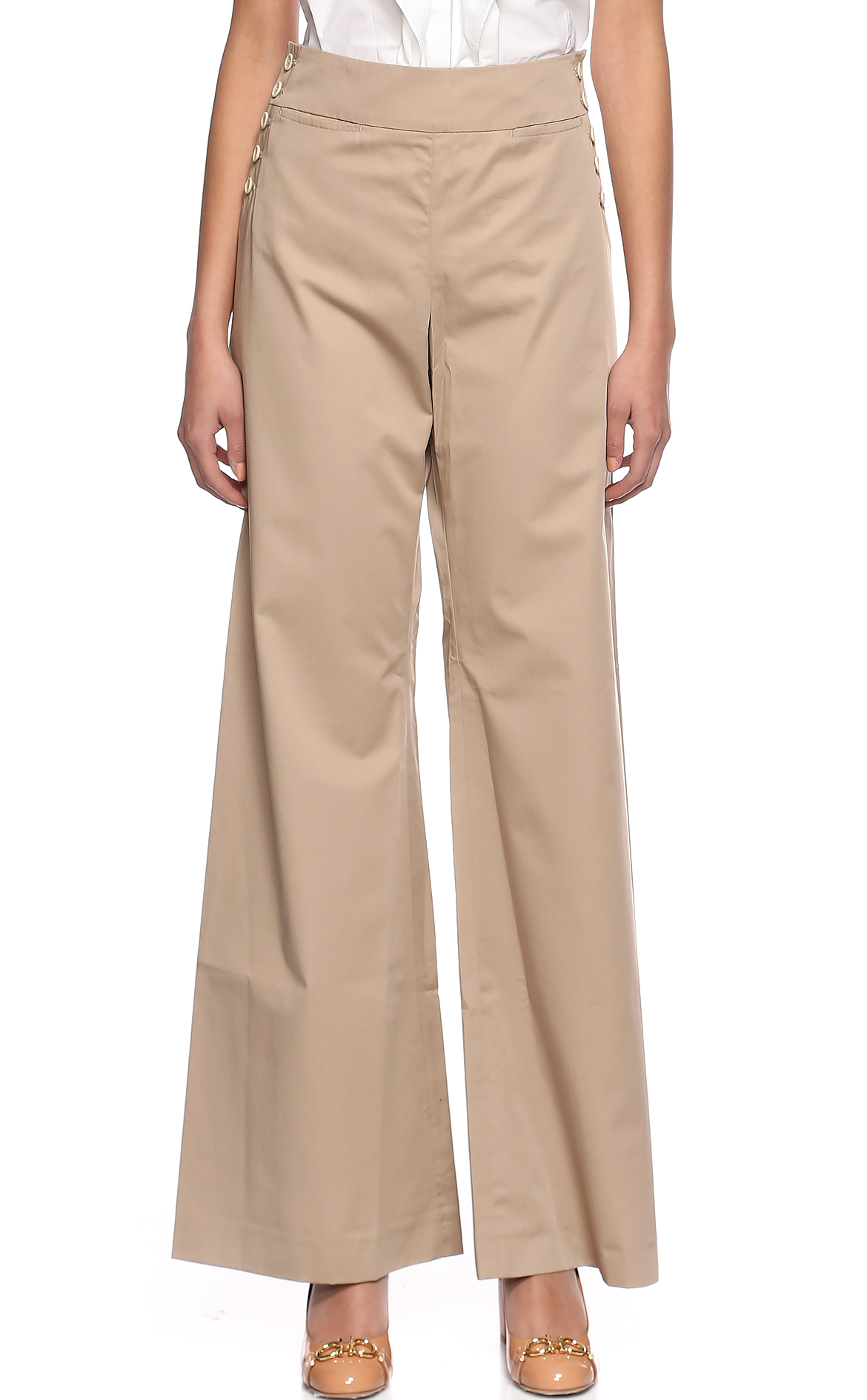 Nicole Farhi-Nicole Farhi Bej Pantolon