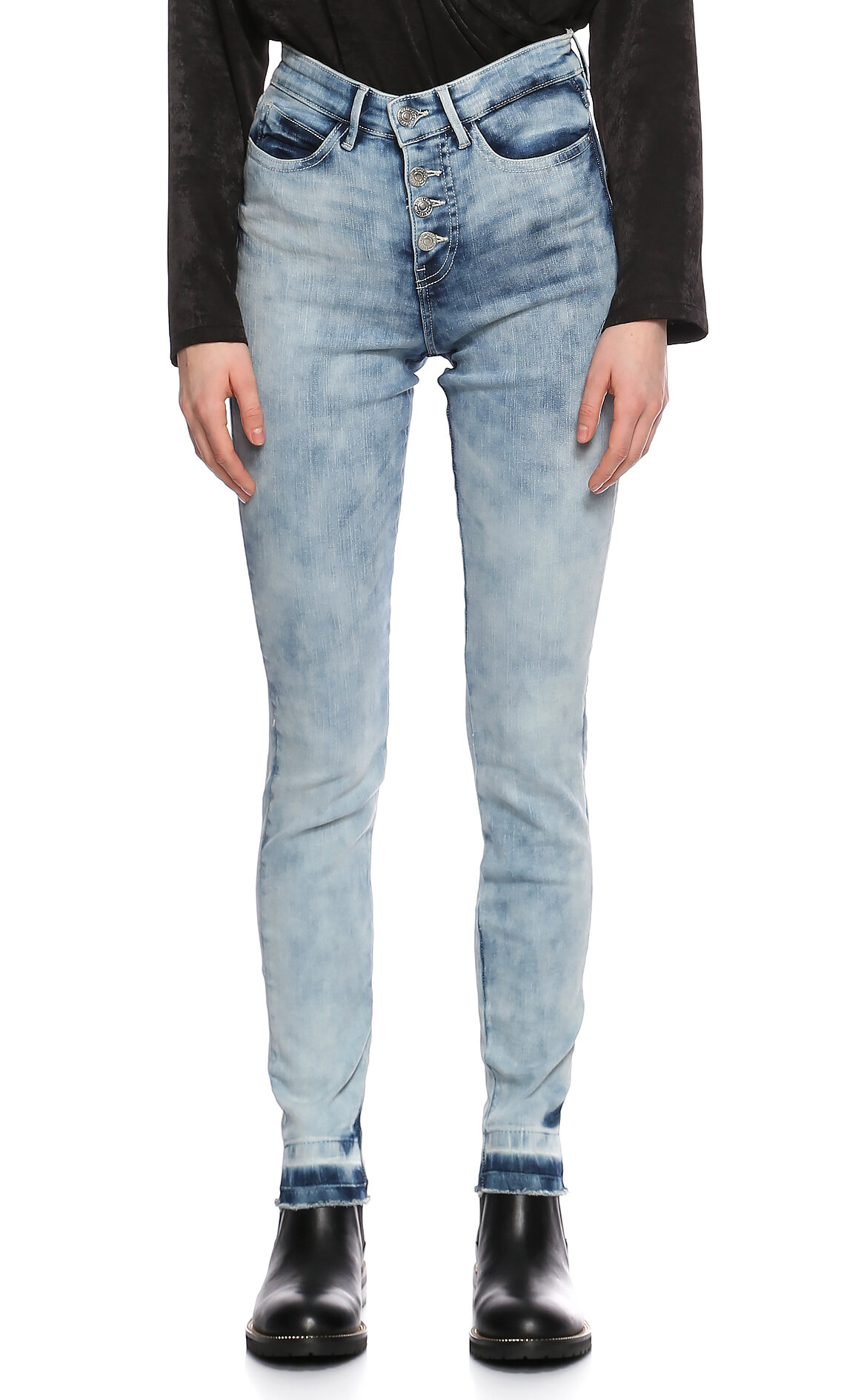 Guess-Guess Buz Mavisi Denim Pantolon