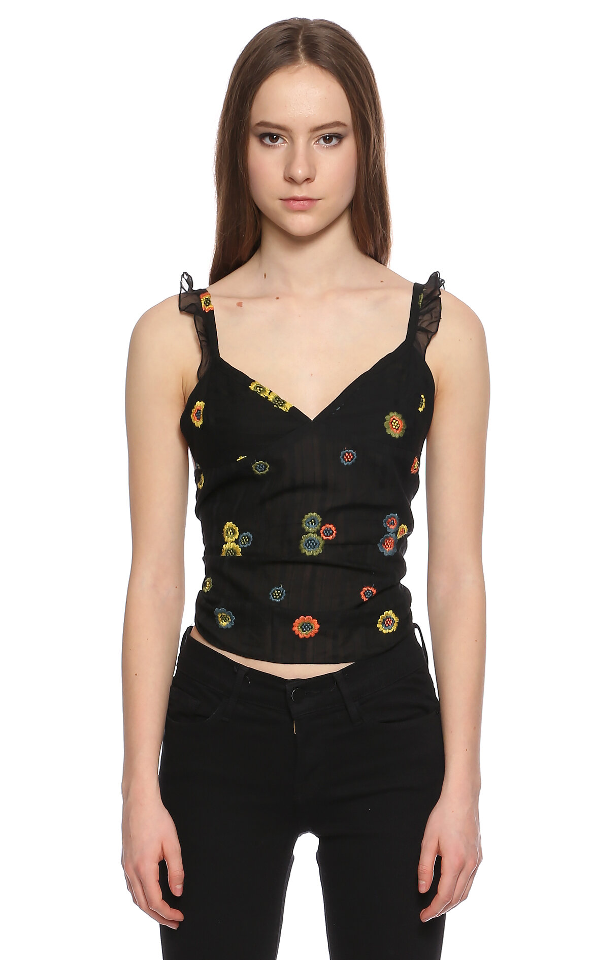 Ltd Jeans-Ltd Jeans Siyah Bluz