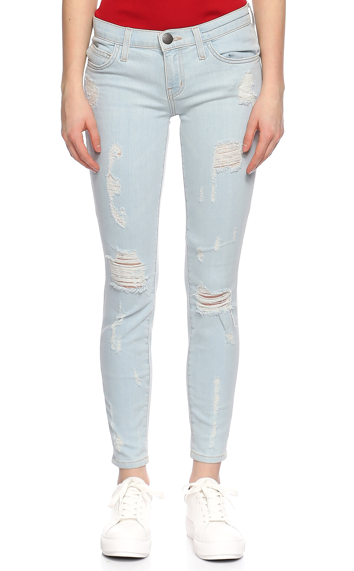 Current Elliot-Current Elliot Buz Mavisi Jean Pantolon