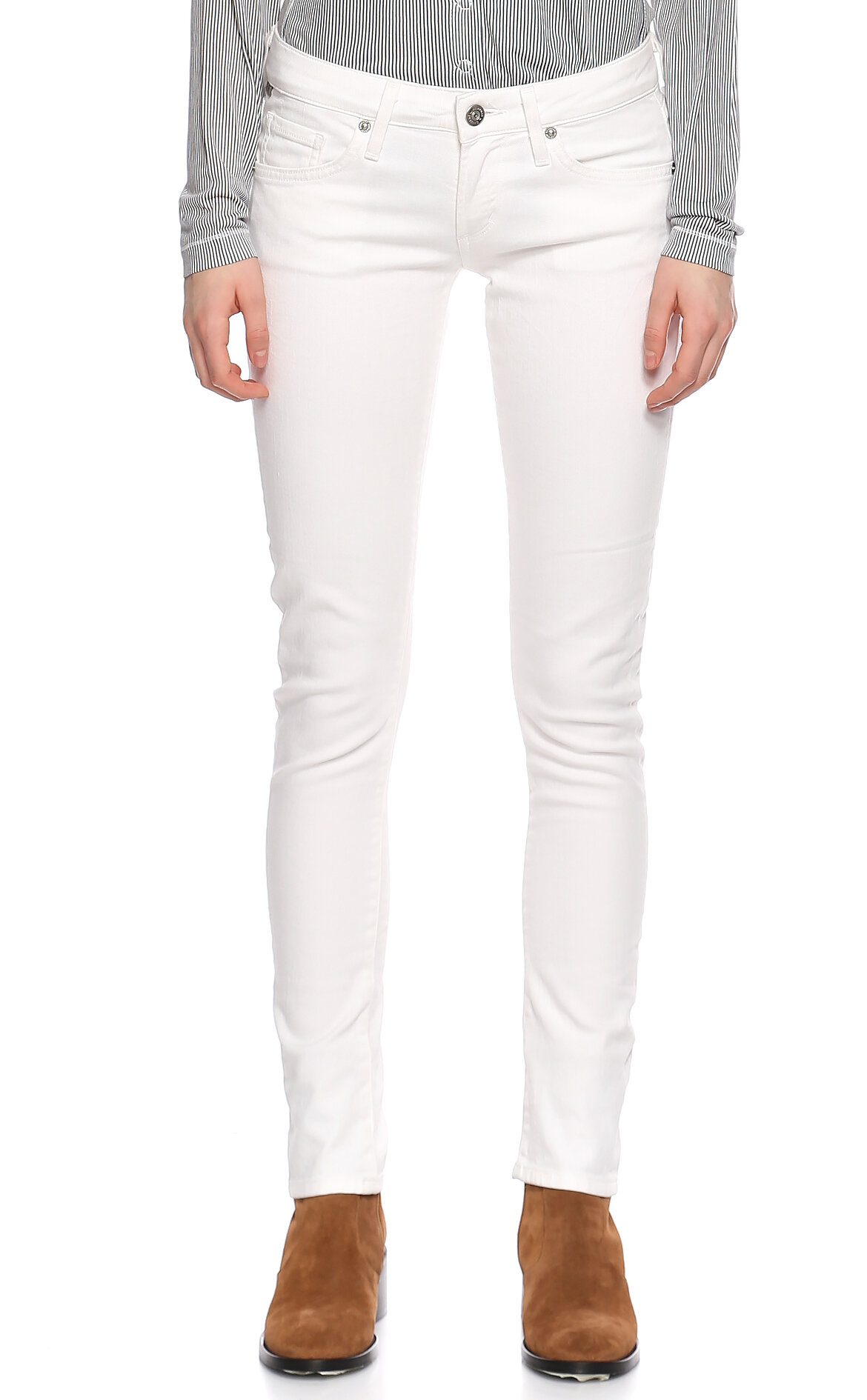 Citizens Of Humanity-Citizens Of Humanity Skinny Beyaz Jean Pantolon