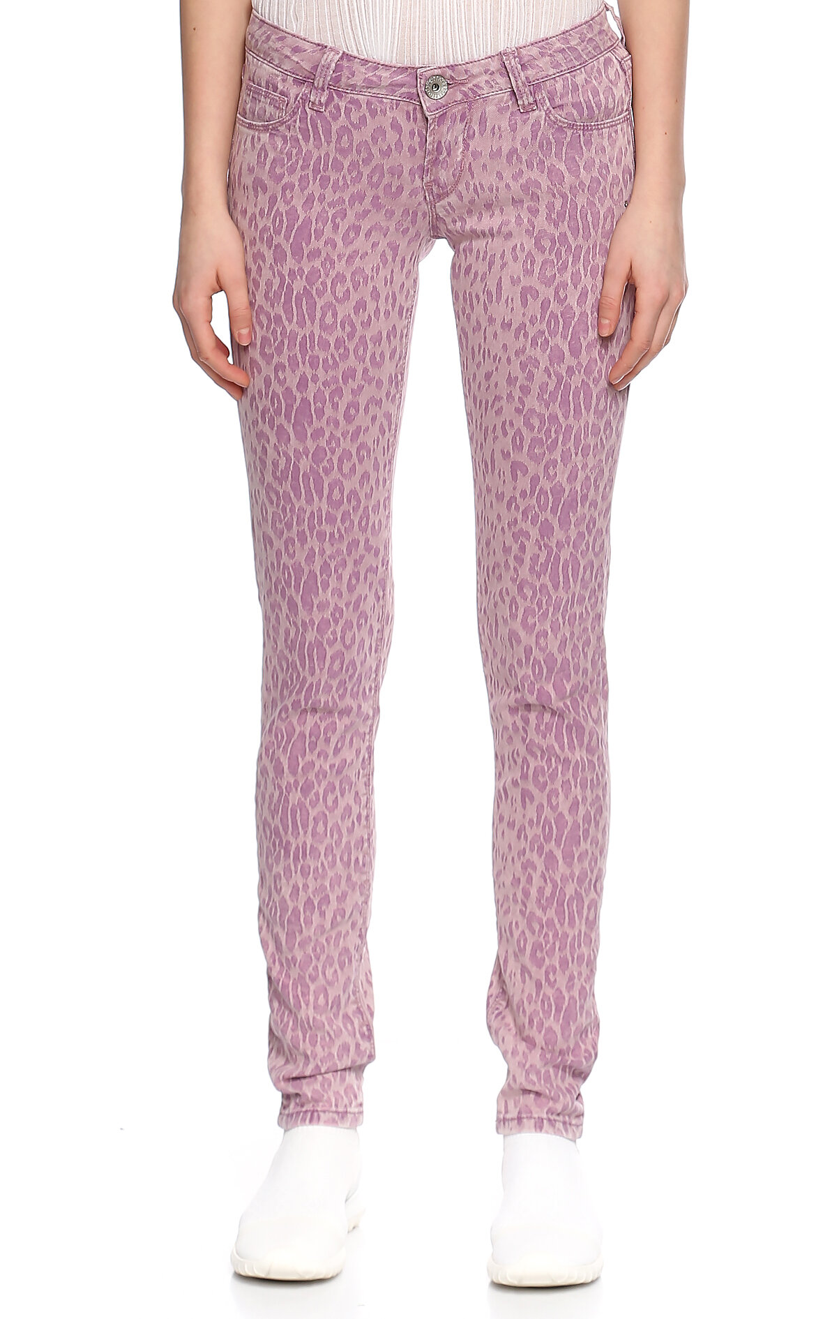 Guess-Guess Mor Denim Pantolon