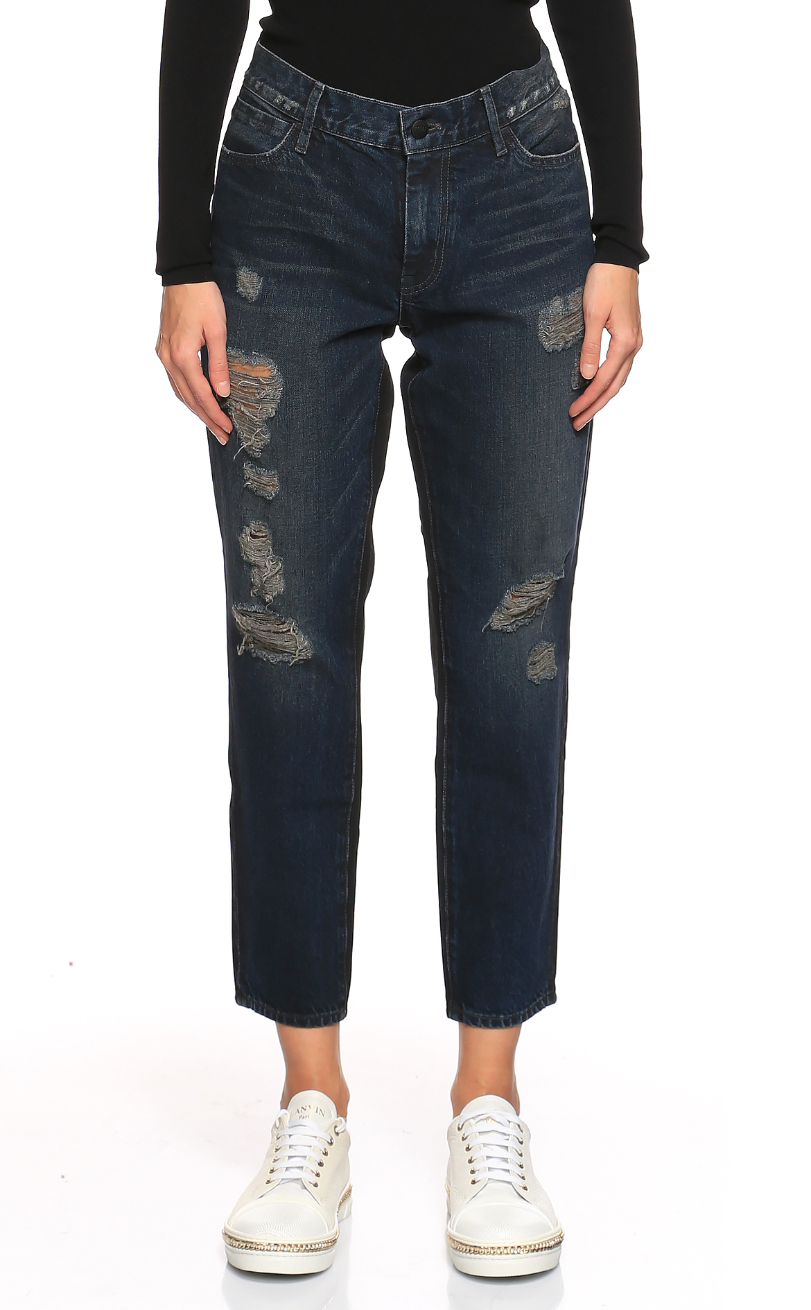 Koral-Koral Lacivert Jean Pantolon