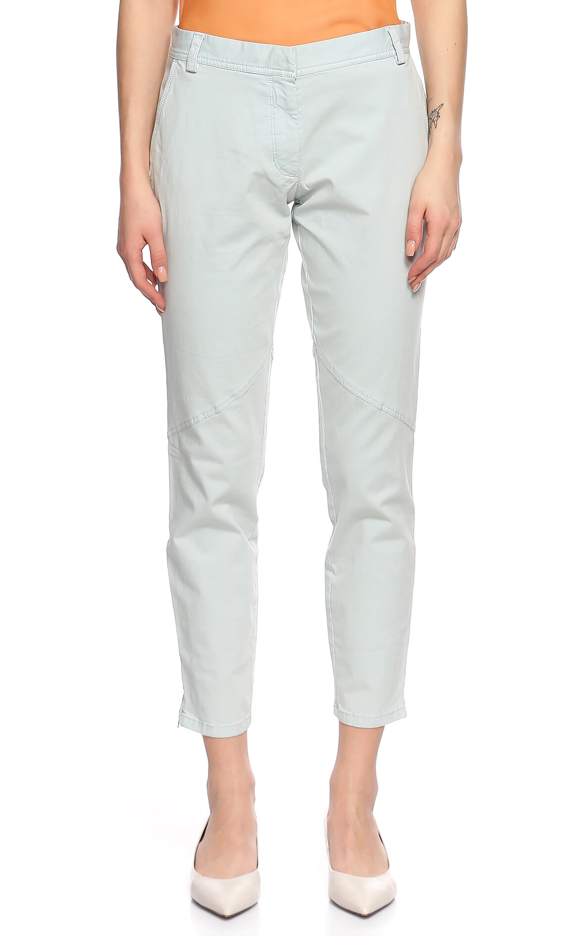 DKNY-DKNY Buz Mavisi Pantolon