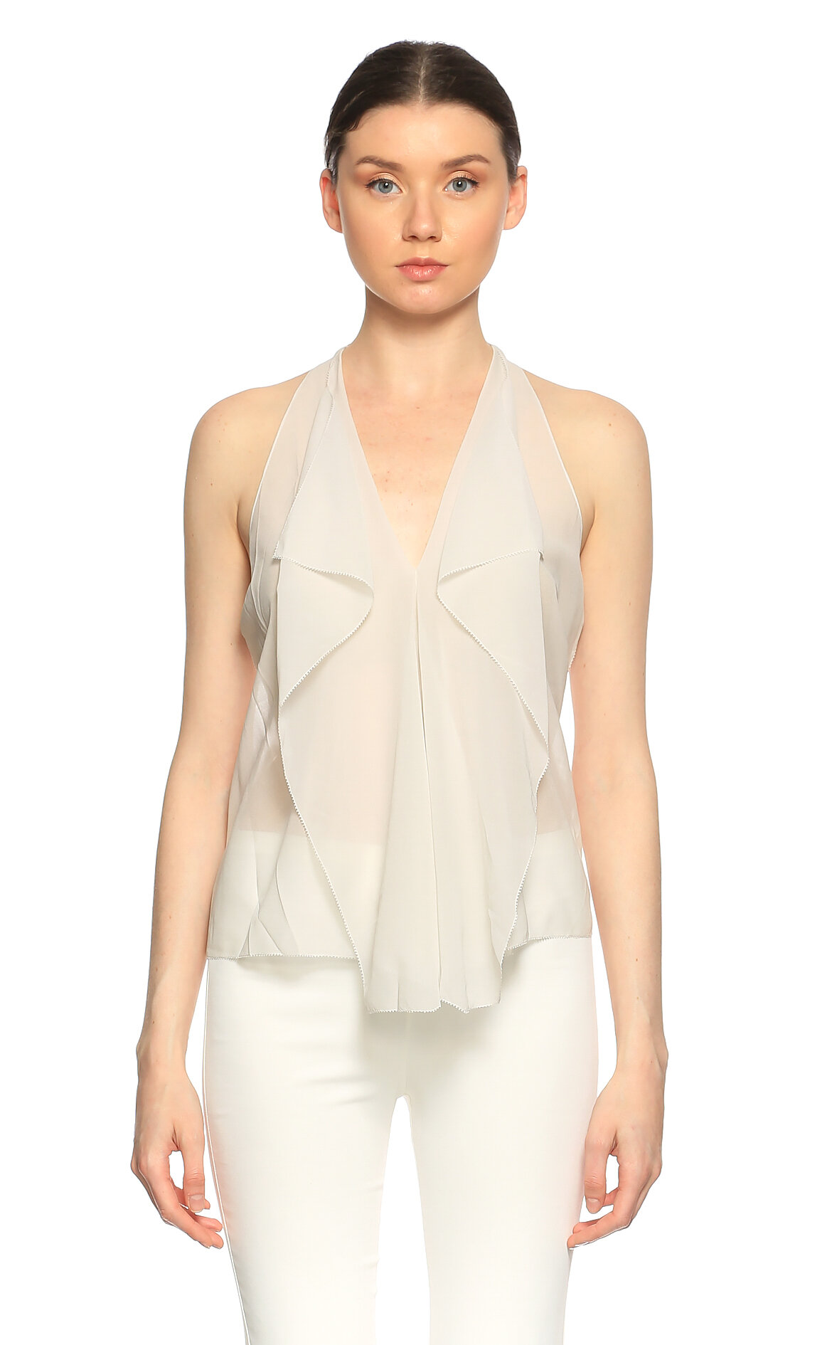 Donna Karan-Donna Karan Gri Bluz