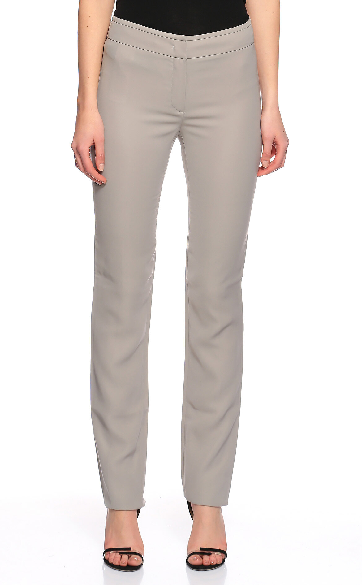 Armani Collezioni-Armani Collezioni Gri Pantolon