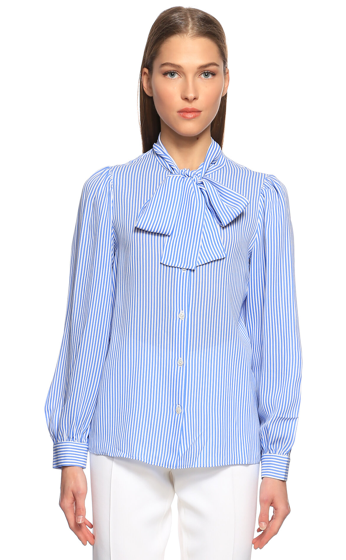 Michael Kors Collection-Michael Kors Collection Mavi Gömlek