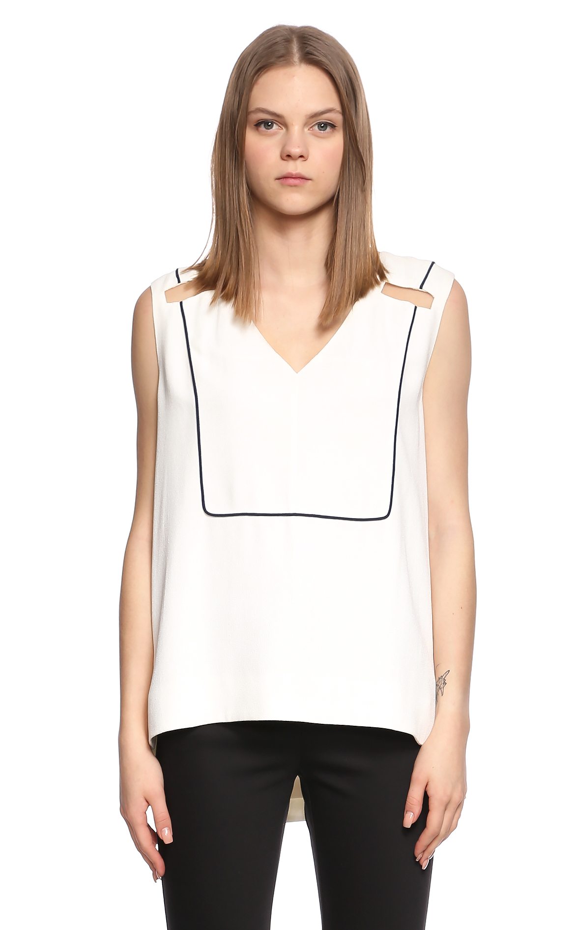 Prabal Gurung-Prabal Gurung Kolsuz Bluz