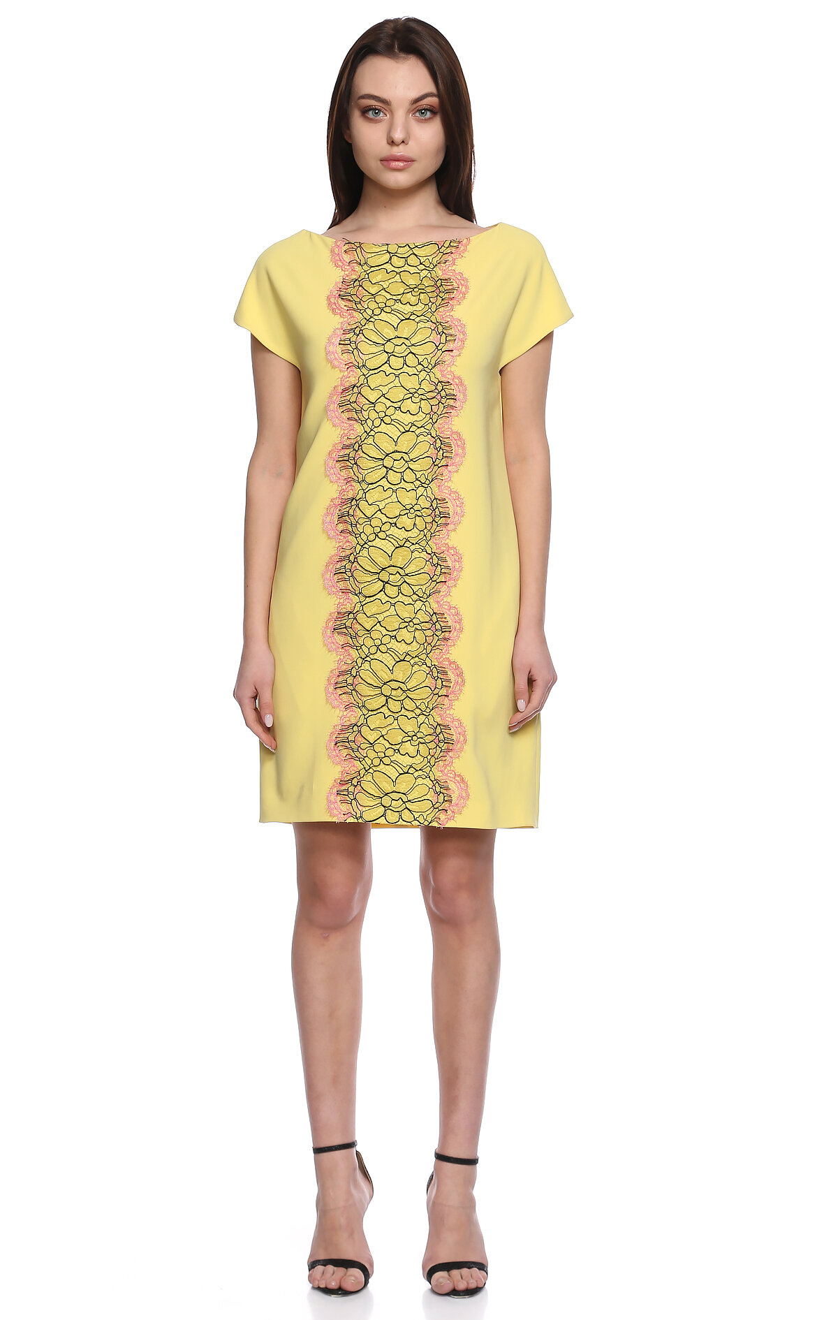 Boutique Moschino-Boutique Moschino Sarı Elbise