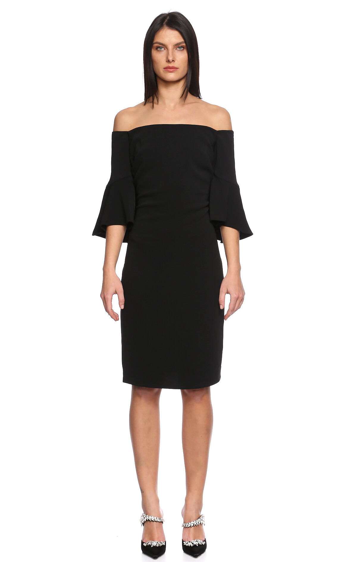 Laundry By Shelli Segal-Laundry By Shelli Segal Siyah Elbise