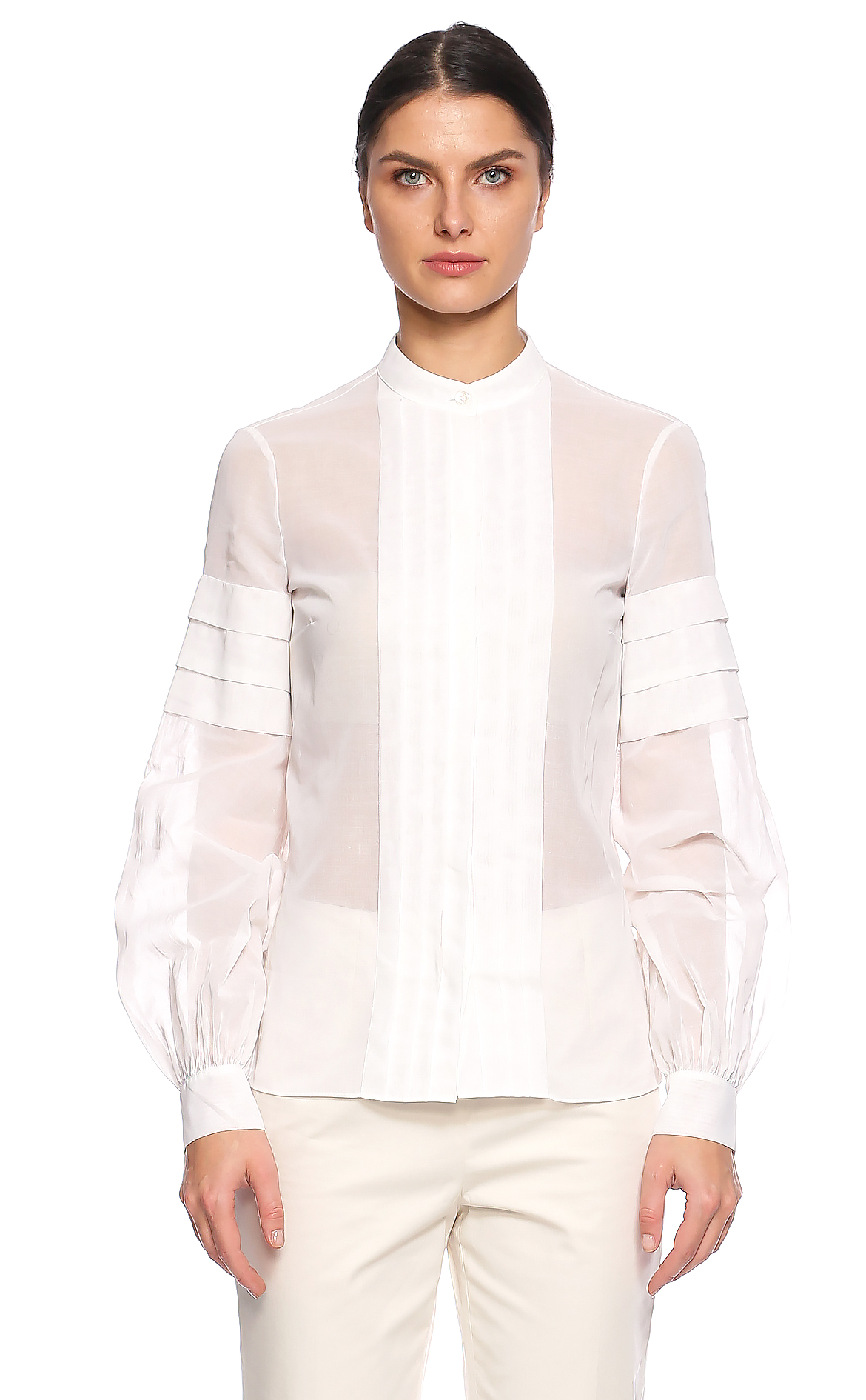 Michael Kors Collection-Michael Kors Collection Beyaz Gömlek