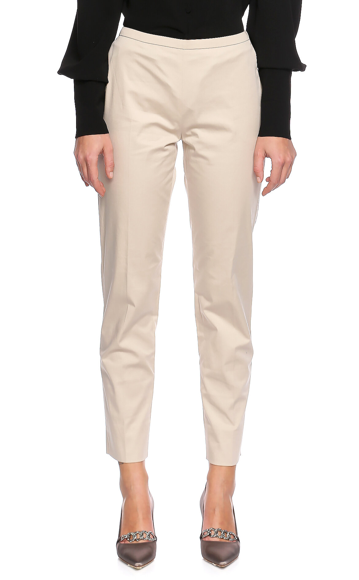 Paule Ka-Paule Ka Ekru Pantolon