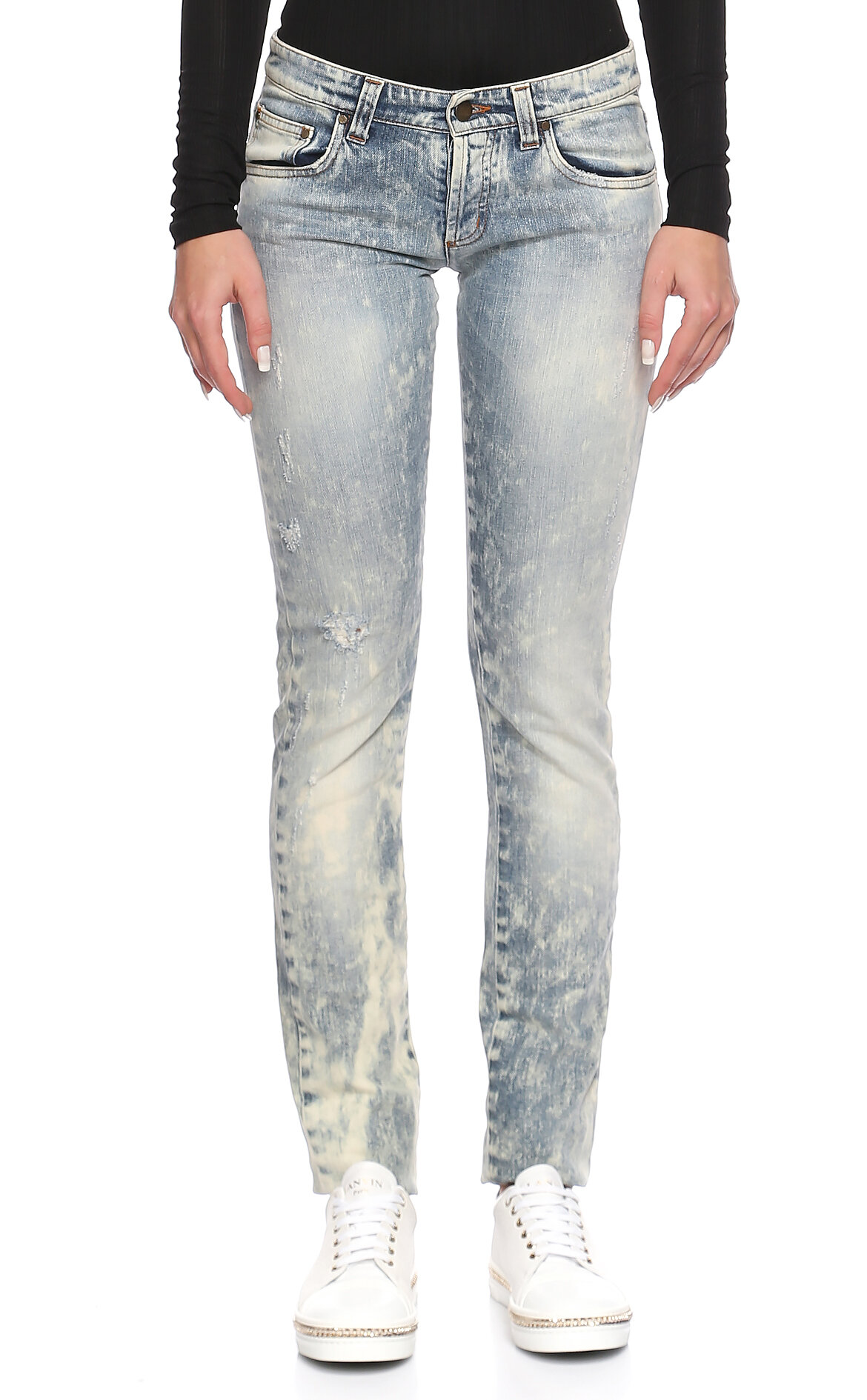 Iceberg-Iceberg Buz Mavisi Jean Pantolon