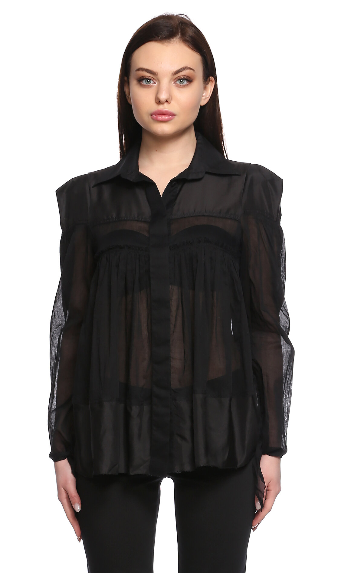 Gianfranco Ferre-Gianfranco Ferre Siyah Gömlek