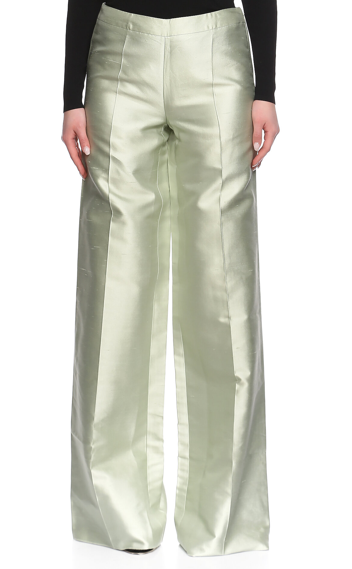 Gianfranco Ferre-Gianfranco Ferre Yeşil Pantolon