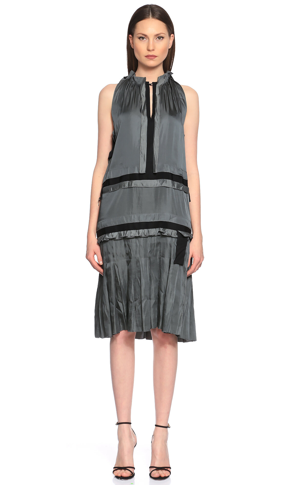 Lanvin-Lanvin Gri Elbise