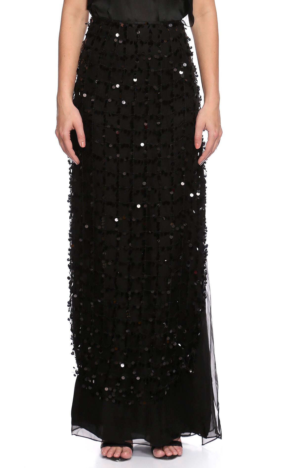 Alberta Ferretti -Alberta Ferretti  Siyah Etek