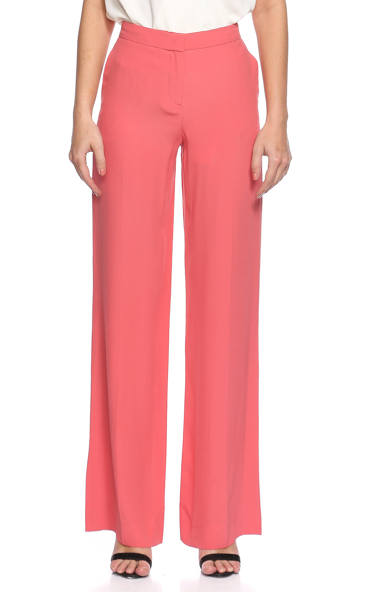 Alberta Ferretti -Alberta Ferretti  Kırmızı Pantolon