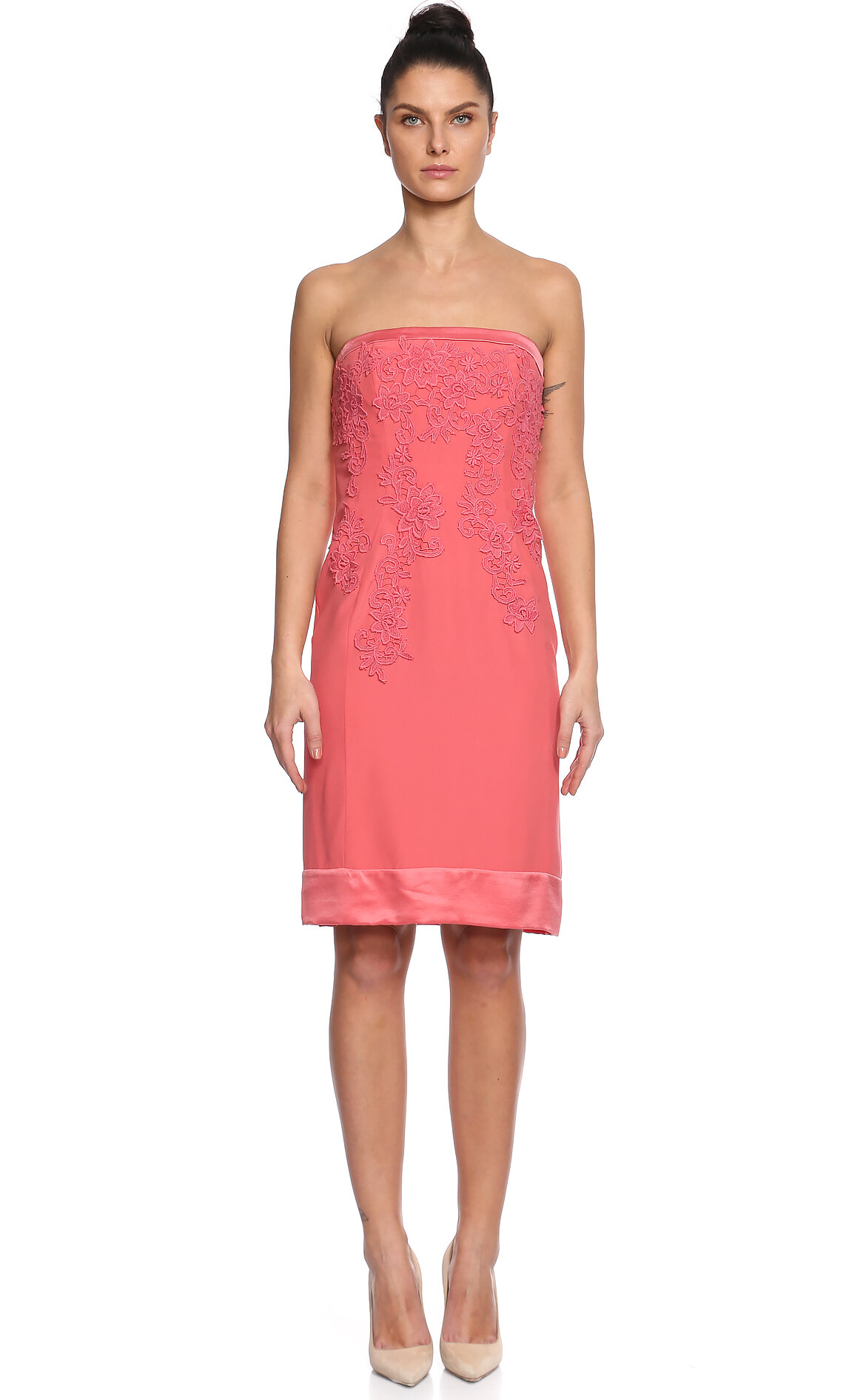 Alberta Ferretti -Alberta Ferretti  Kırmızı Elbise