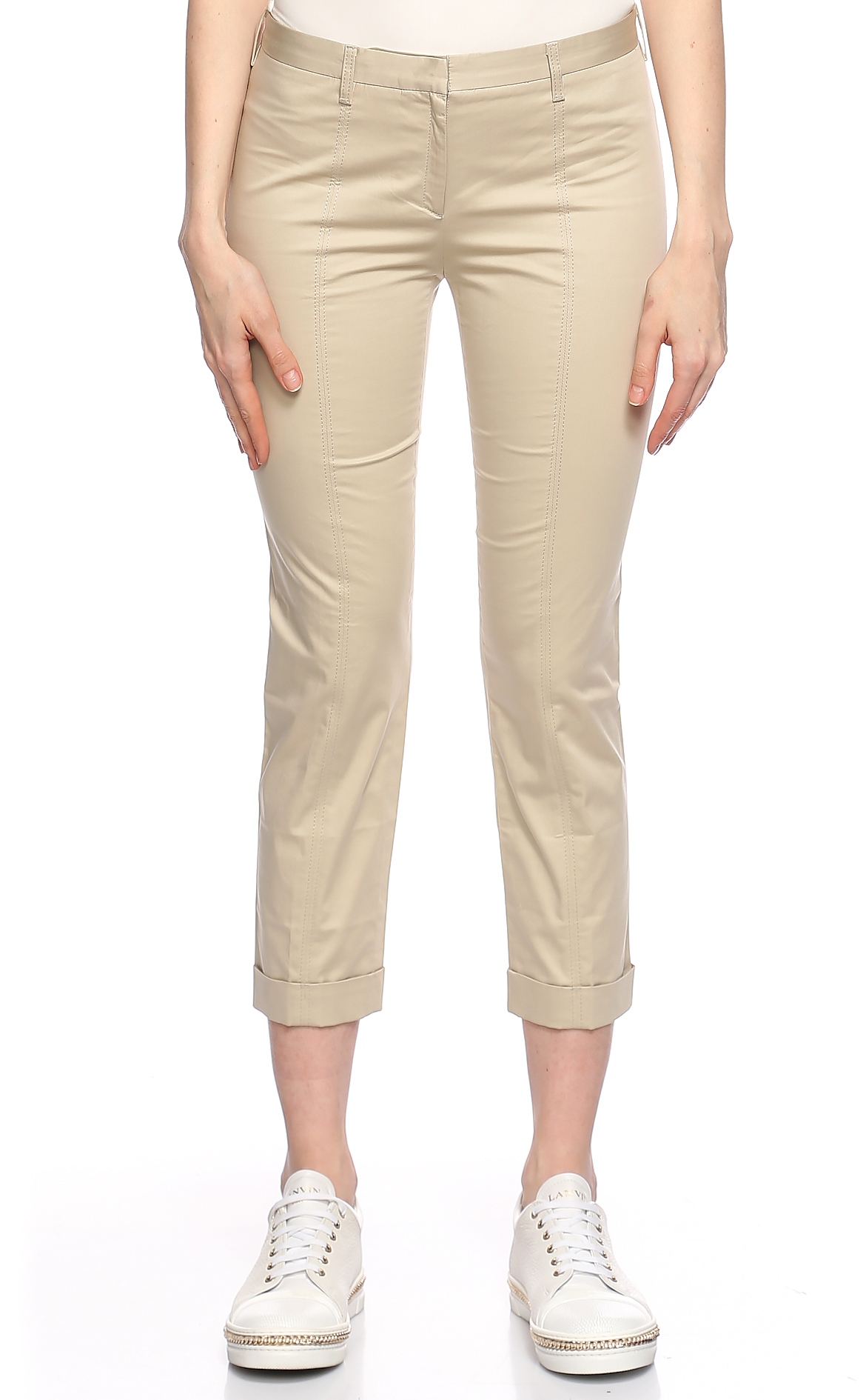 Iceberg-Iceberg Bej Pantolon