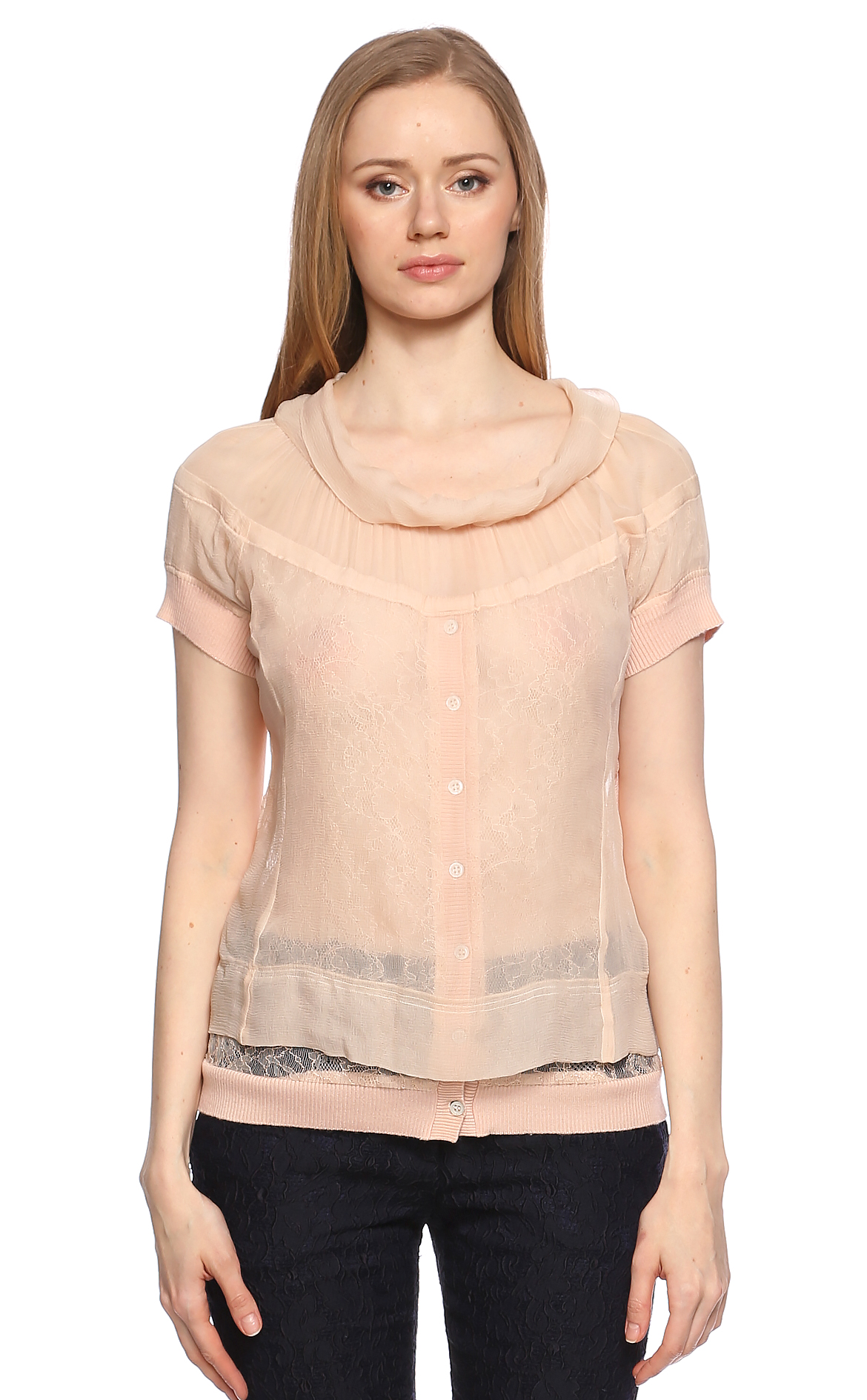 Nina Ricci-Nina Ricci Pembe Bluz