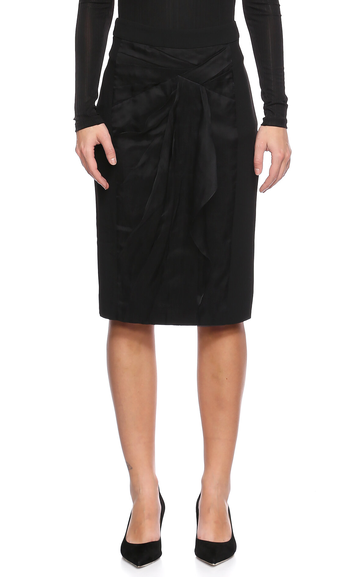 Boutique Moschino-Boutique Moschino Siyah Etek