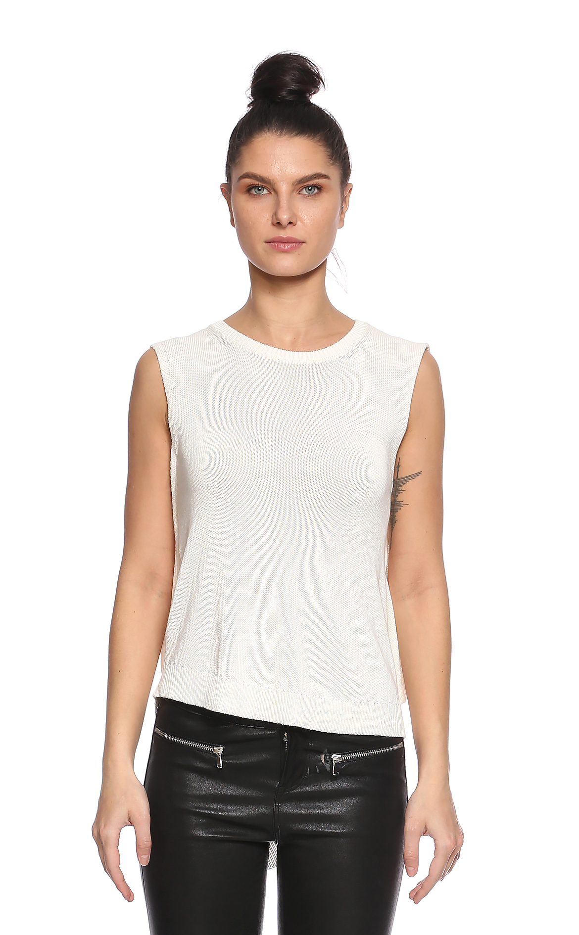 3.1 Phillip Lim-3.1 Phillip Lim Beyaz Bluz