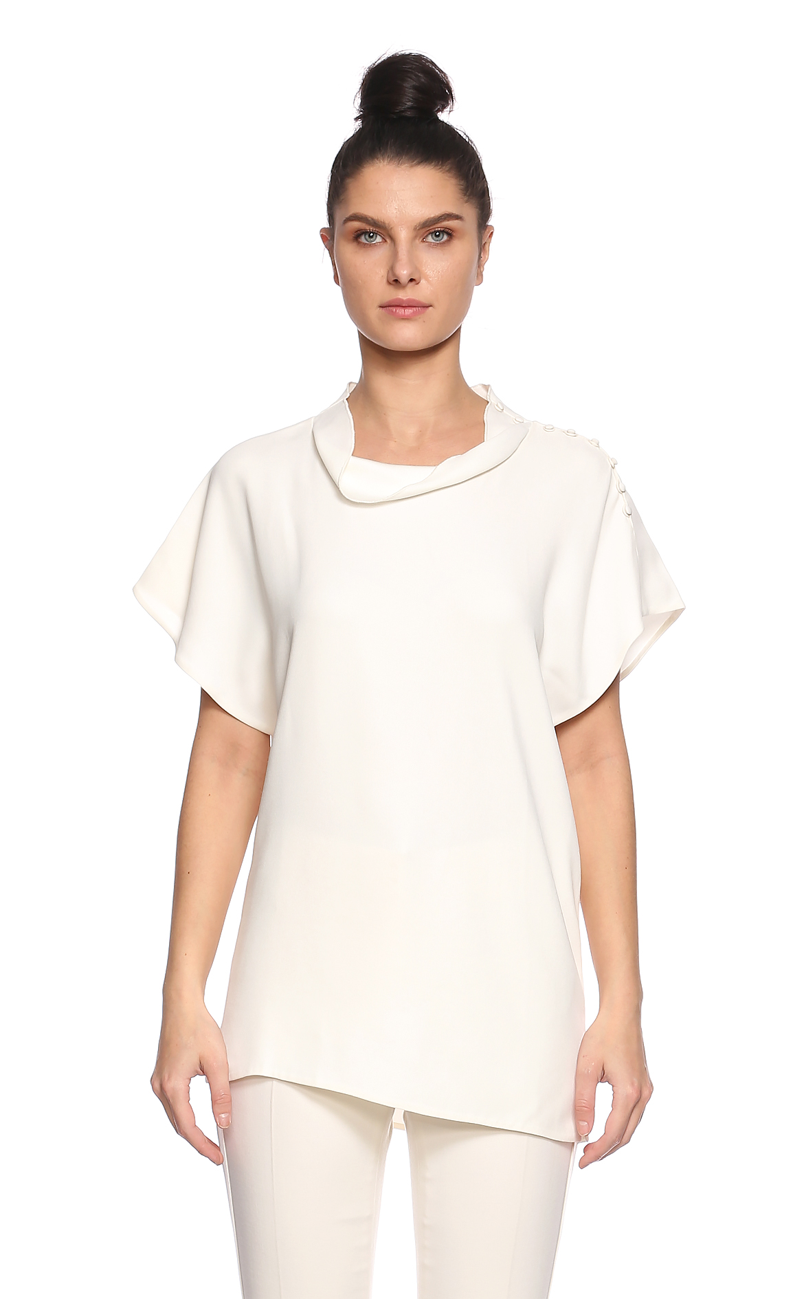 3.1 Phillip Lim-3.1 Phillip Lim Beyaz Bluz