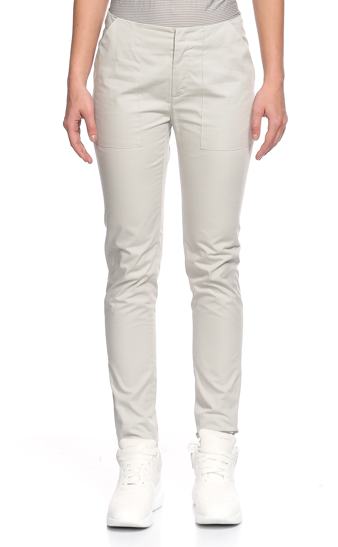 Maison Margiela-Maison Margiela Gri Pantolon