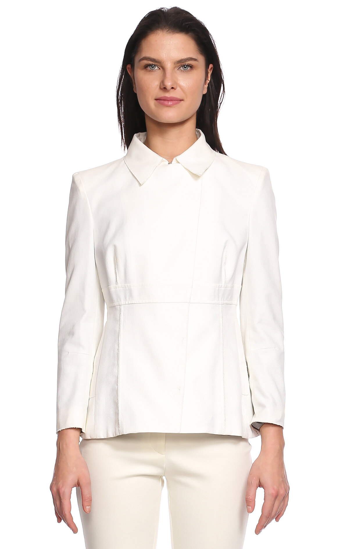 Costume National-Costume National Beyaz Ceket