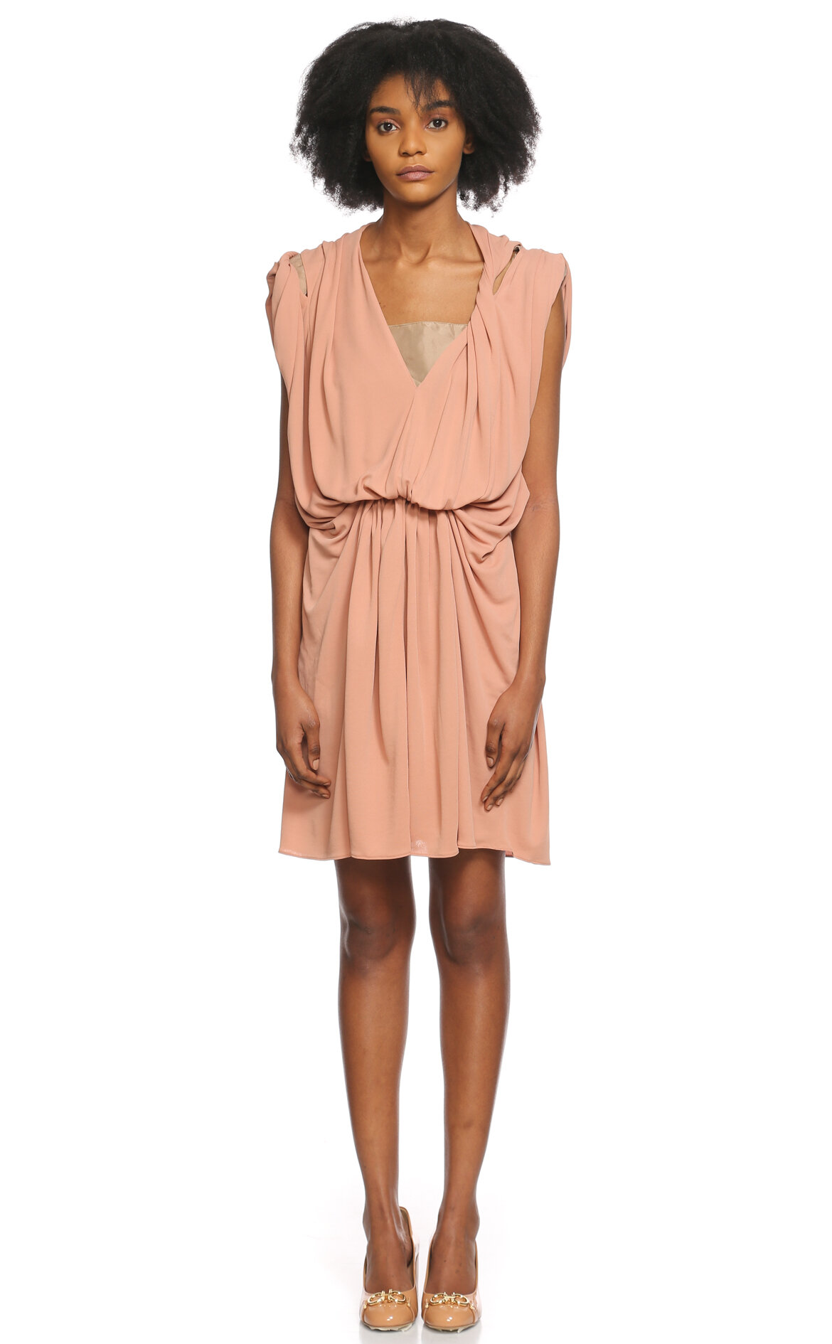 Lanvin-Lanvin Pembe Elbise